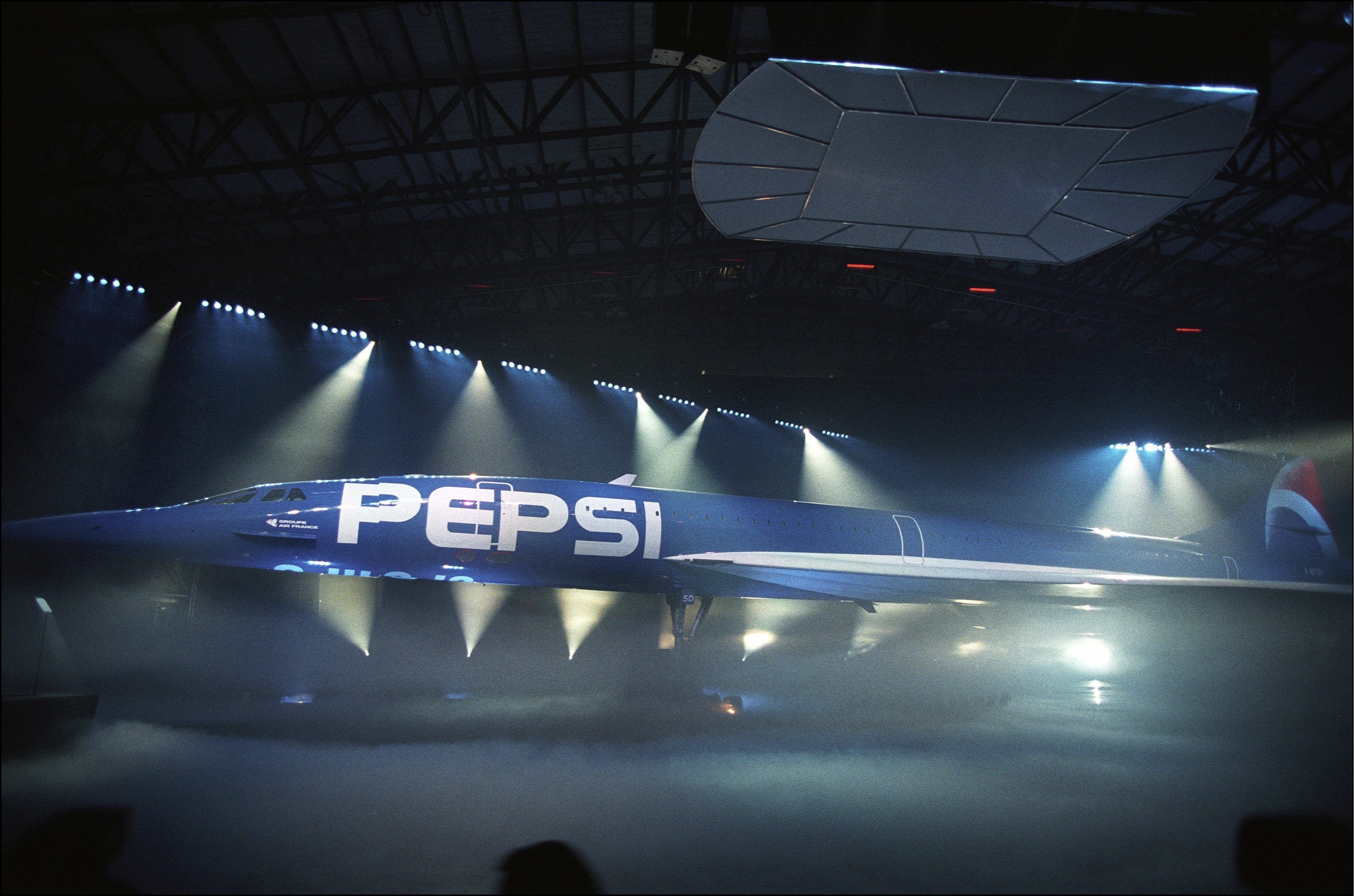 Why Was A Concorde Painted In A Pepsi Livery?