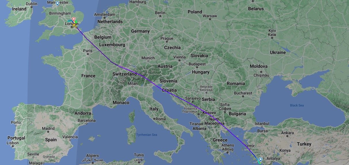 Jet2 Airbus A321 Escorted To London Stansted After Bomb Threat