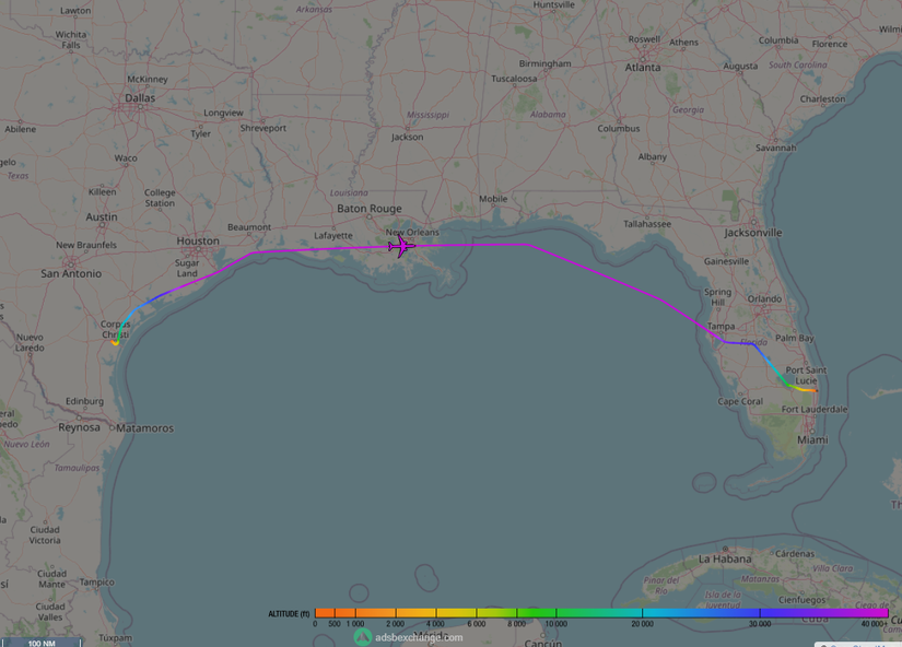 'Trump Force One' Boeing 757 Returns To The Skies