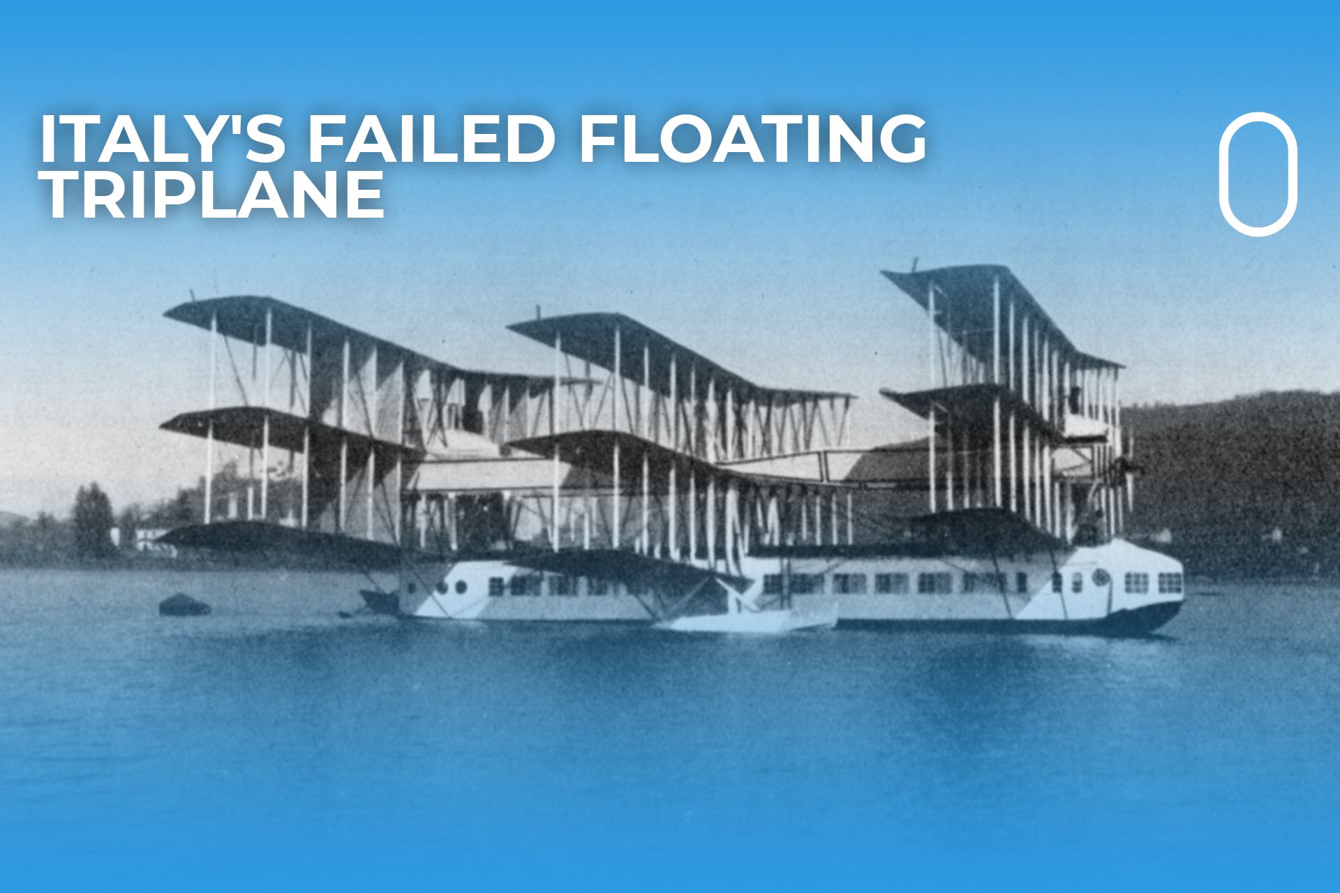 The Caproni Ca.60: Italy's Failed Floating Triplane