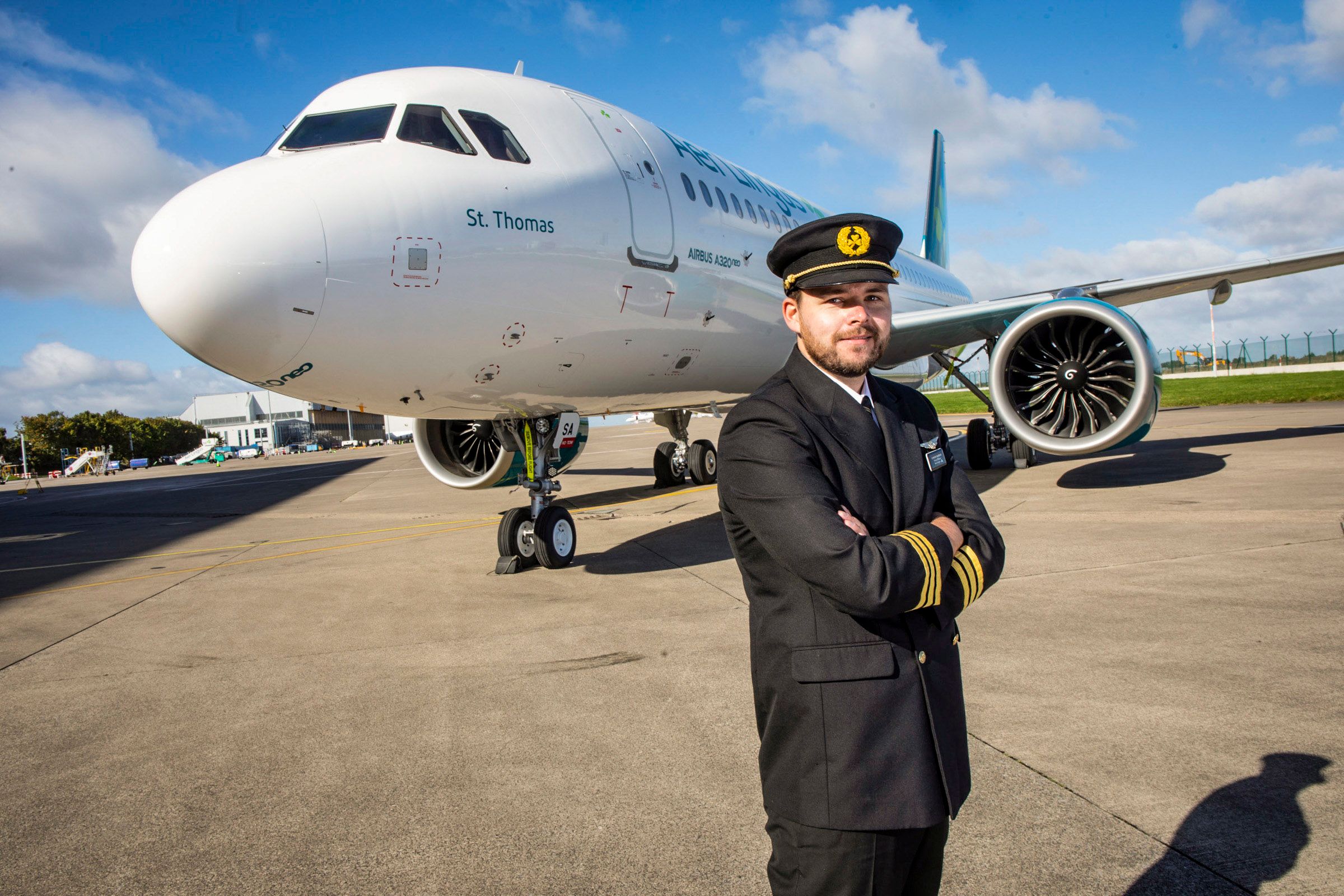 In Pictures: Aer Lingus' 1st Airbus A320neo Delivery In Pictures: Aer Lingus' 1st Airbus A320neo Delivery