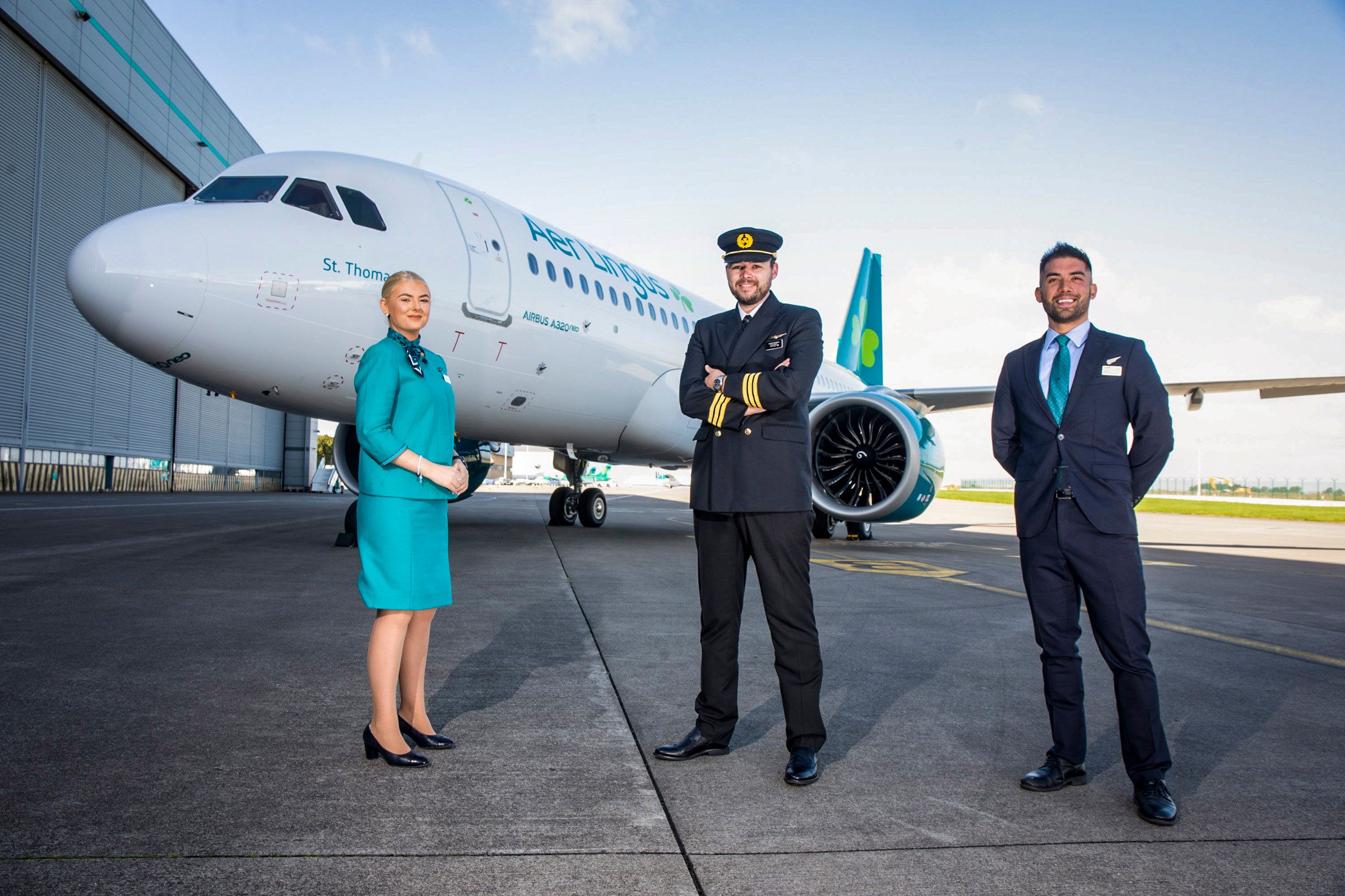 In Pictures: Aer Lingus' 1st Airbus A320neo Delivery In Pictures: Aer Lingus' 1st Airbus A320neo Delivery