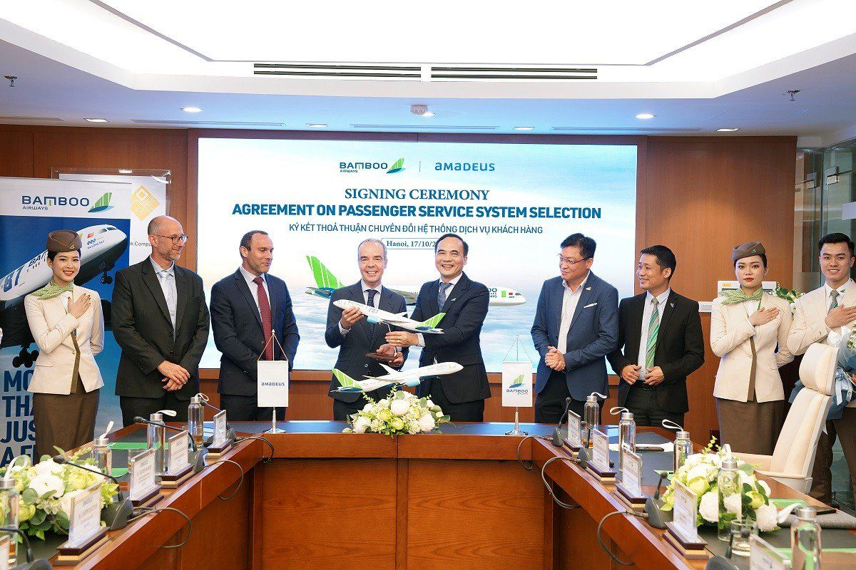 Bamboo Airways Selects Amadeus IT Systems As It Eyes Global Expansion