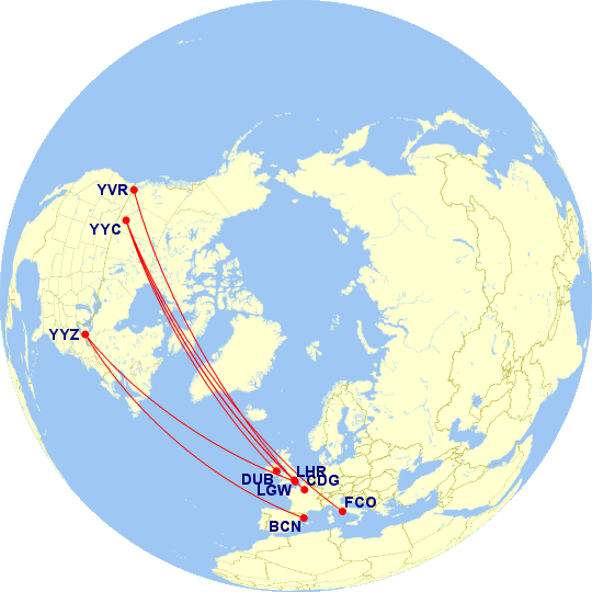 Where Has WestJet Been Flying Its Boeing 787 Dreamliners?