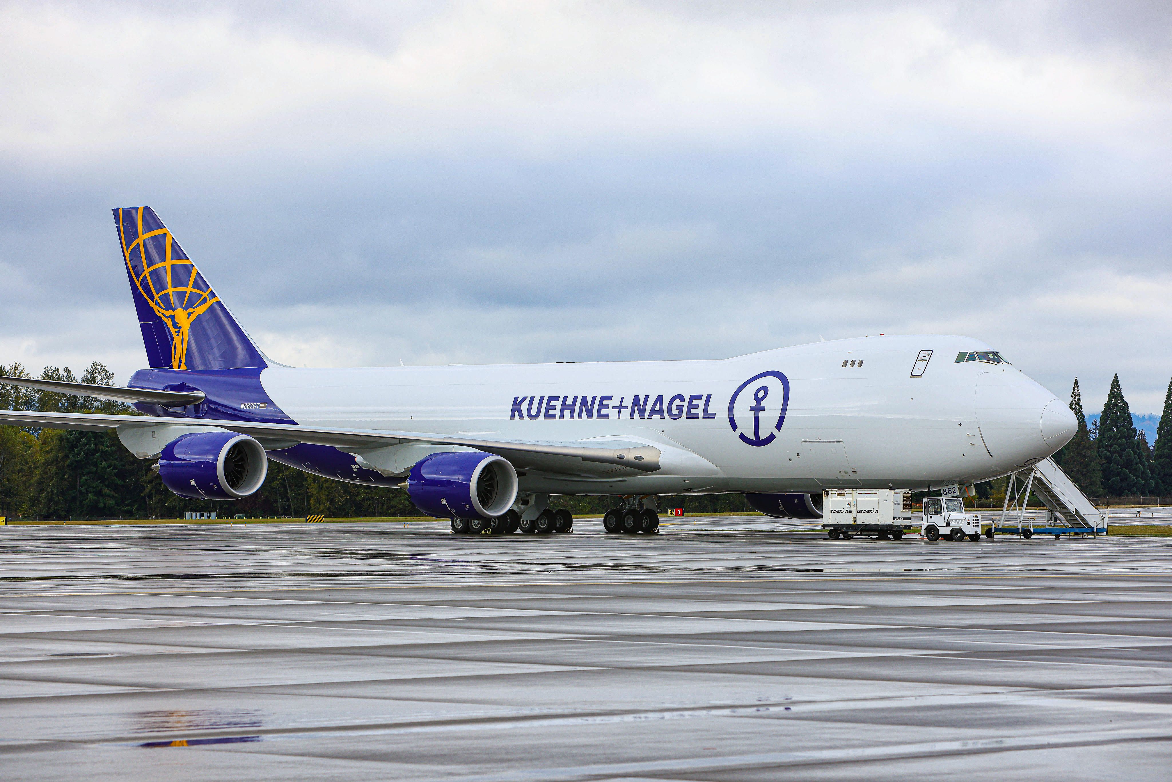 Boeing's Penultimate 747 Spotted With Paint Job At Portland ...