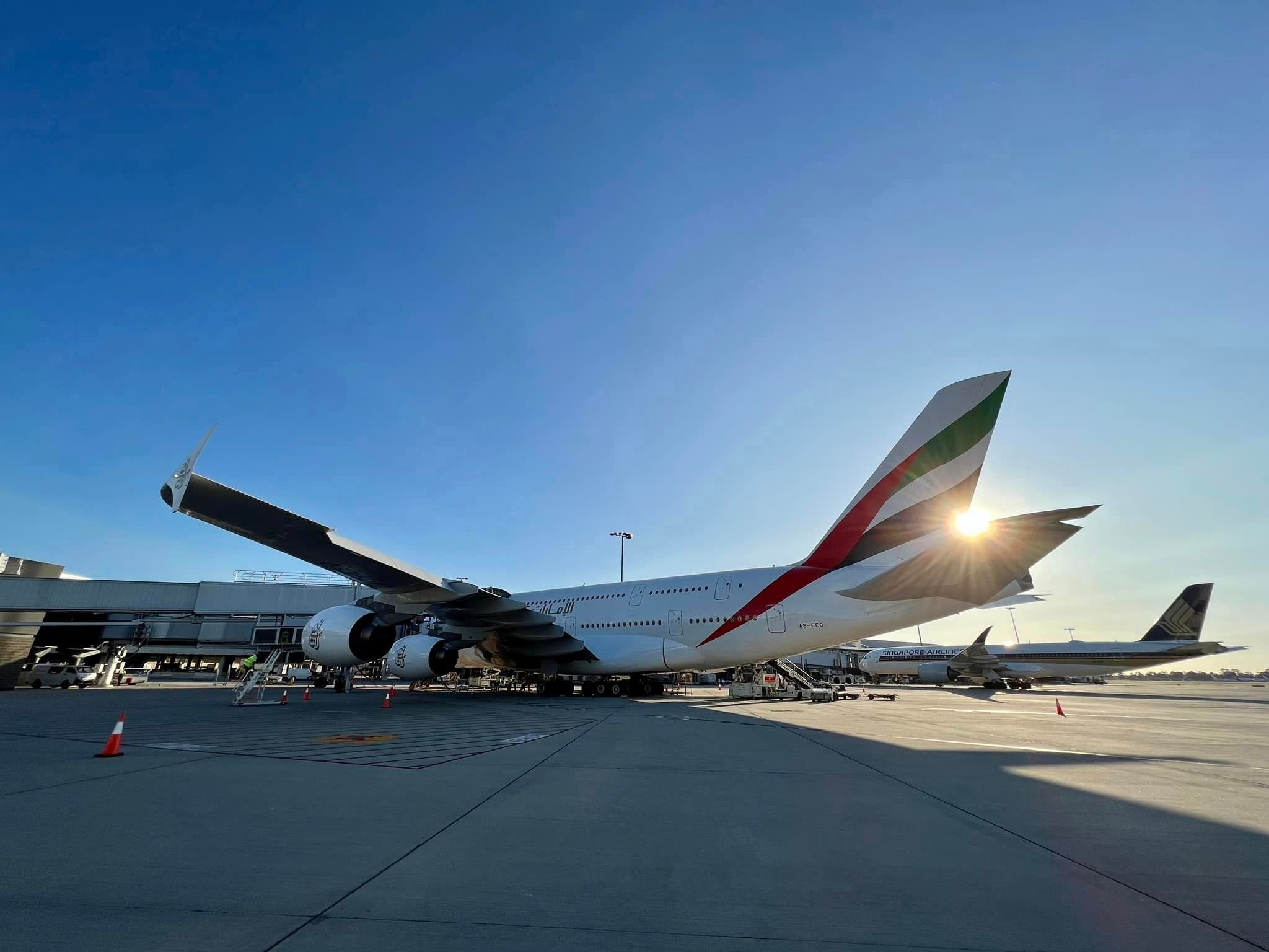 Emirates' Airbus A380 Returns To Perth After 31 Months