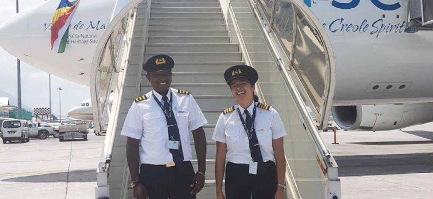 All-Female Air Canada Crew Flies To Barbados