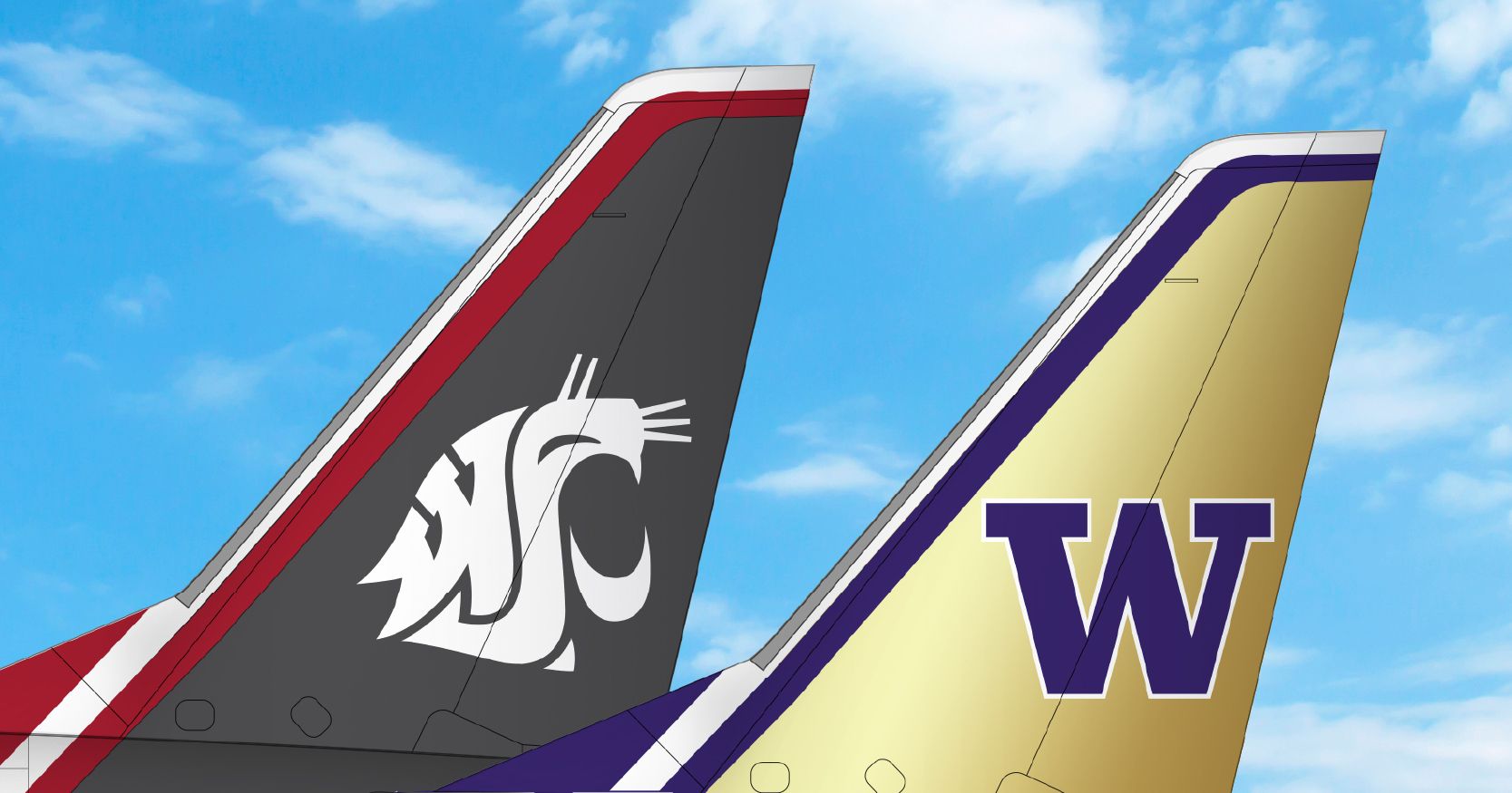 Alaska Airlines To Promote Washington-Based College Football Teams With ...