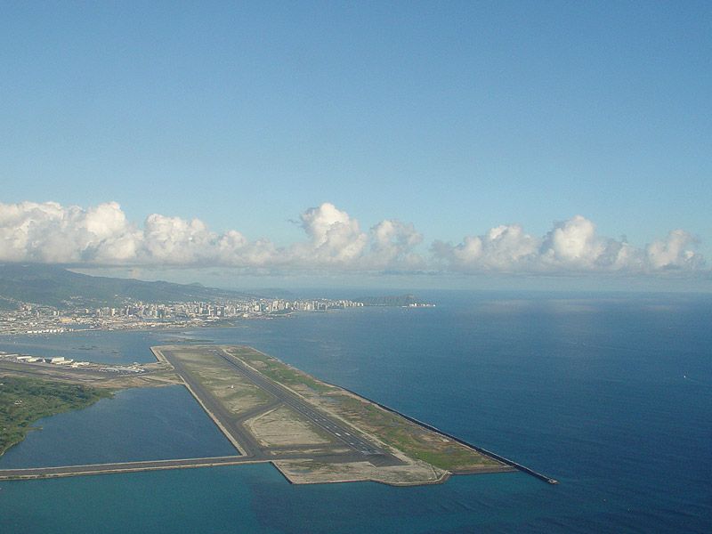 The Story Of Honolulu Airport's Reef Runway