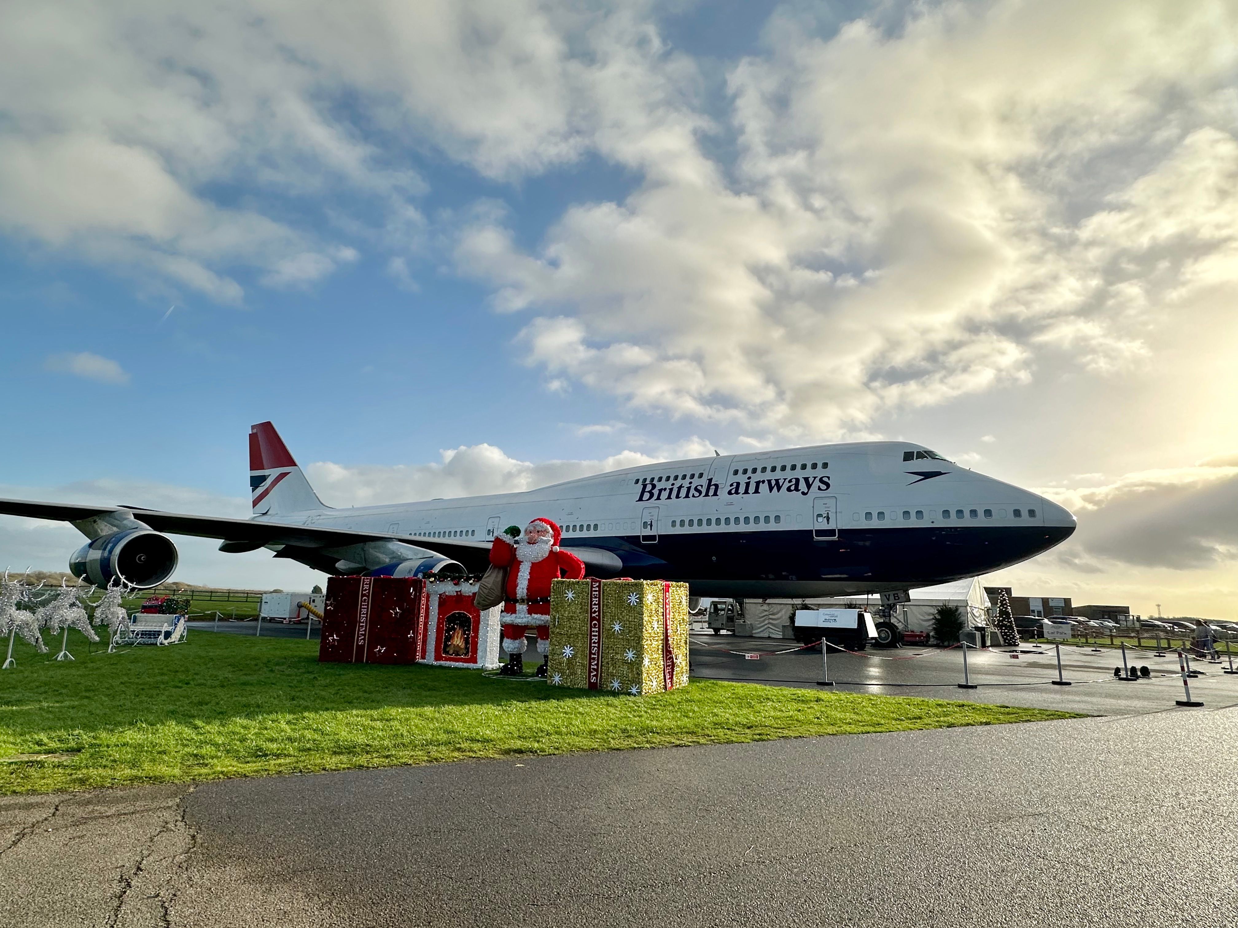 Photos: British Airways Boeing 747 'Negus' Is Now A Winter Wonderland