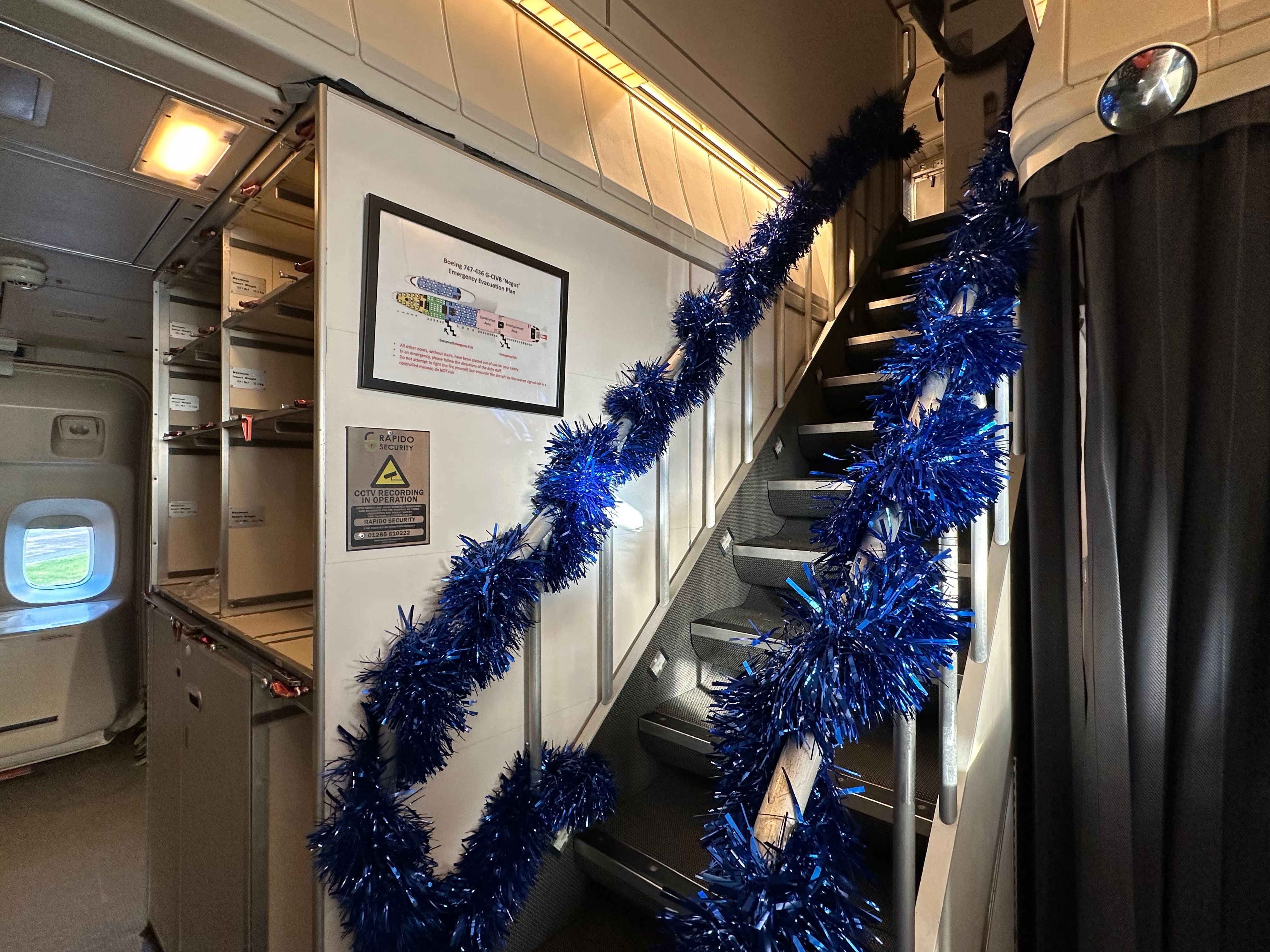 Photos: British Airways Boeing 747 'Negus' Is Now A Winter Wonderland Photos: British Airways Boeing 747 'Negus' Is Now A Winter Wonderland