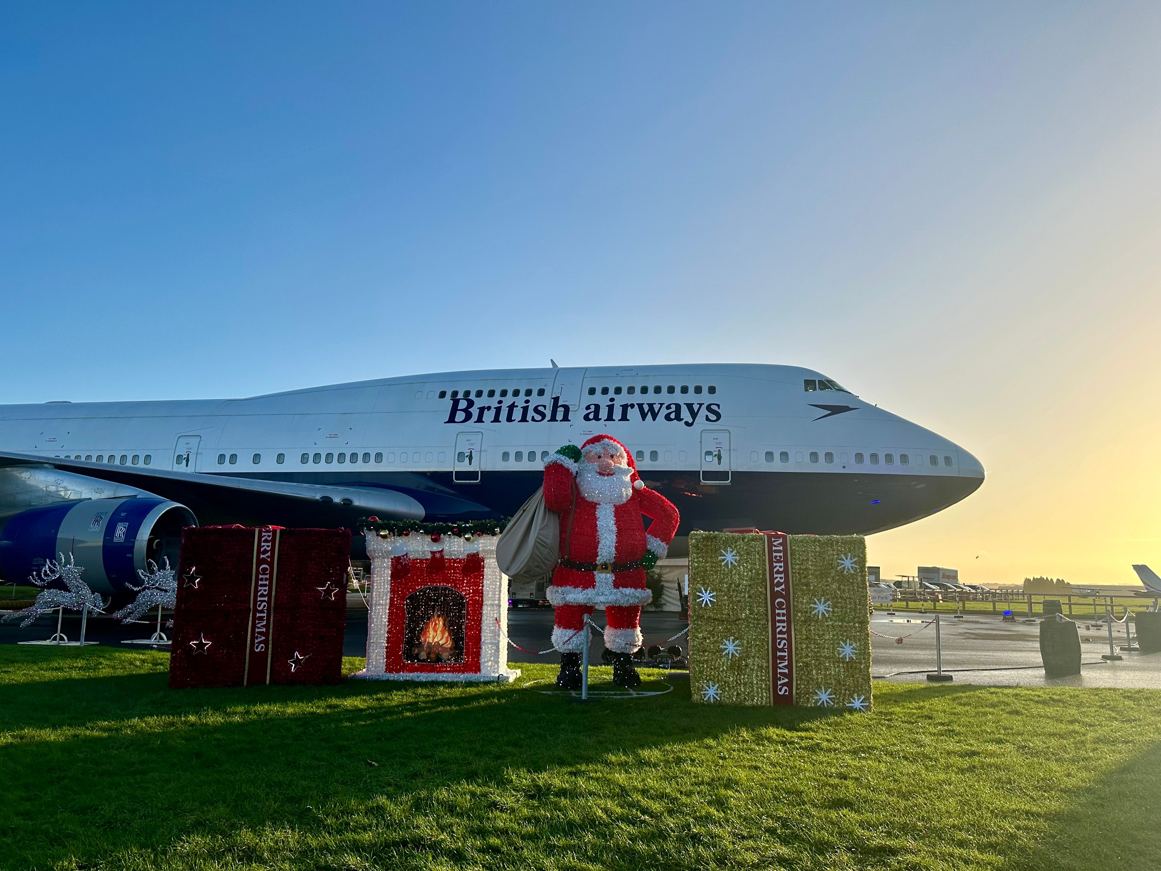 Photos: British Airways Boeing 747 'Negus' Is Now A Winter Wonderland