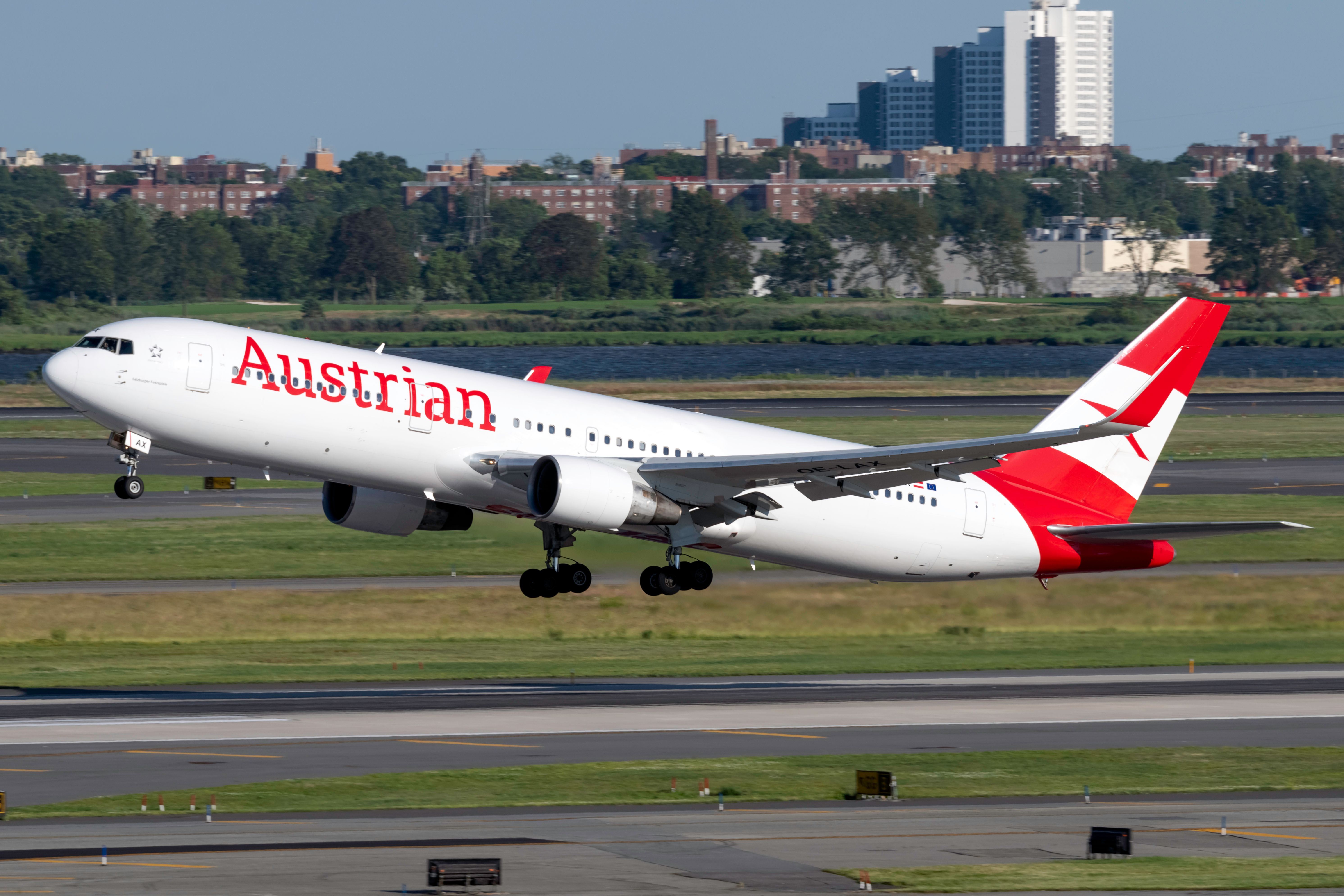 Austrian Airlines Launches Boeing 767 Flights To Boston International ...
