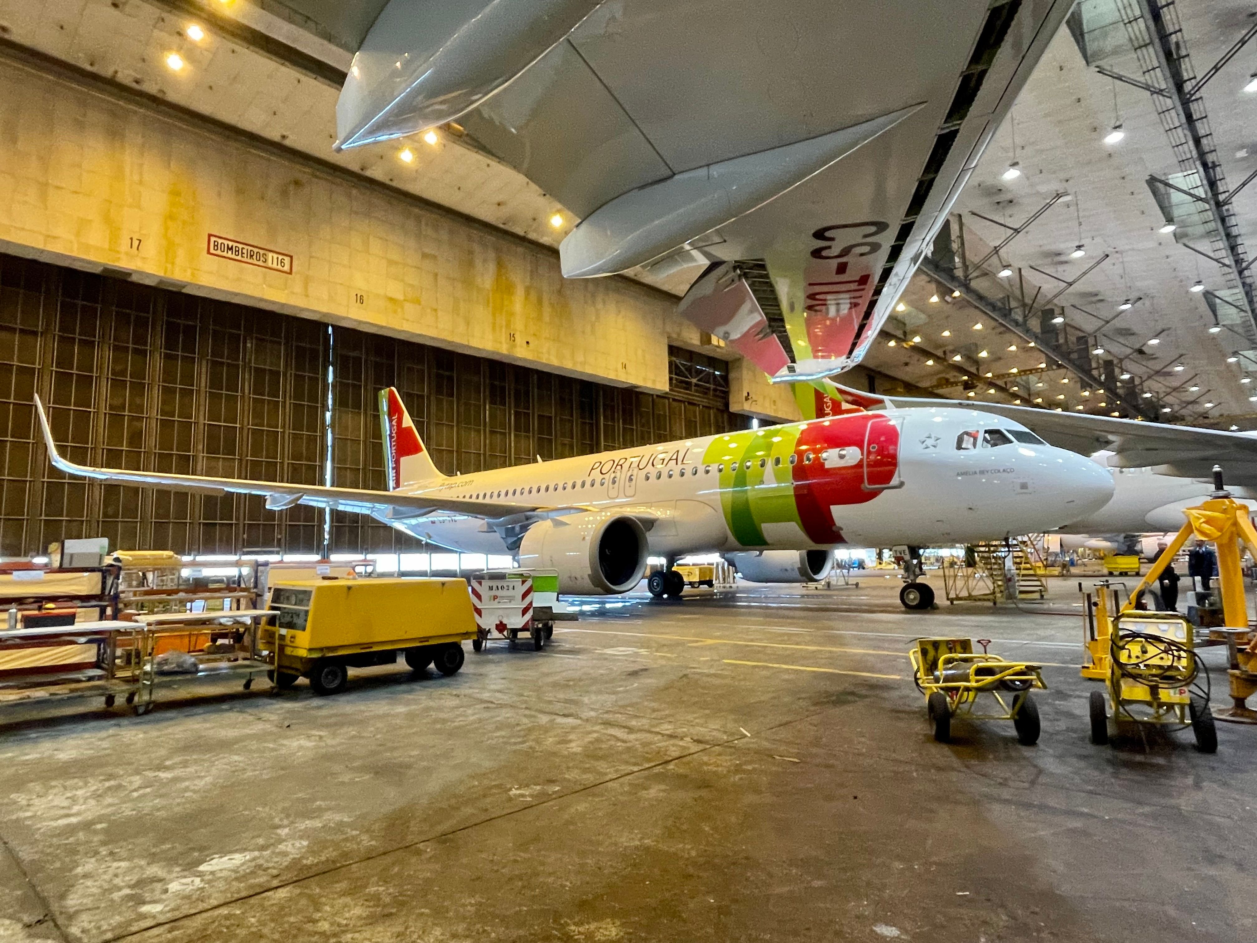 Photo Tour: Inside TAP Air Portugal’s Lisbon Maintenance & Engineering ...