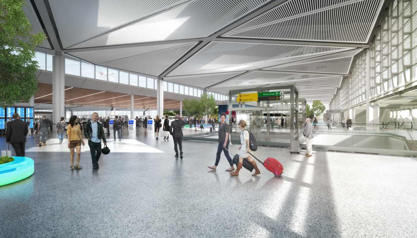 Newark International Airport's New $2.7 billion Terminal Opens To ...