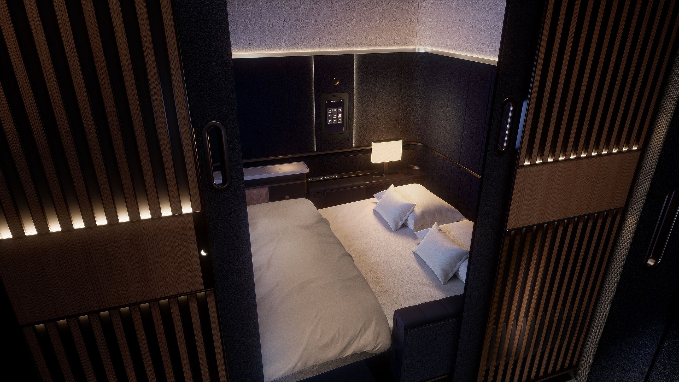 Wow: Lufthansa Reveals Meter-Wide First Class Suite Plus Seats