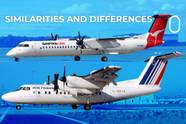 How Does The De Havilland Canada DHC 7 Compare To The Dash 8 Series 