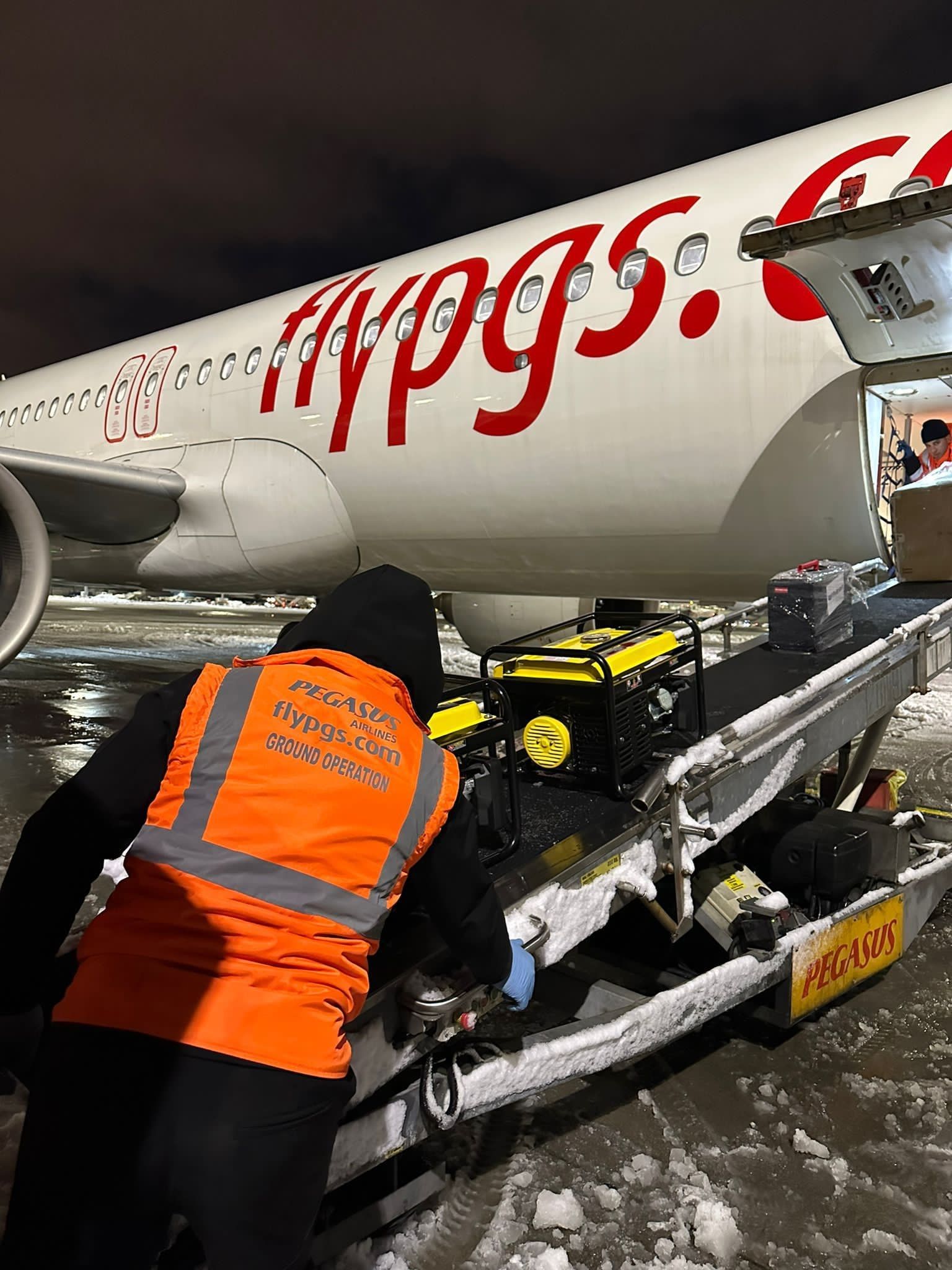 Pegasus Airlines Operates Free Relief Flights To Assist Turkey's ...