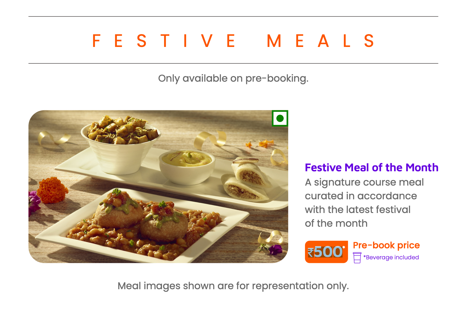 Akasa Air Launches Colorful Holi Festival Menu