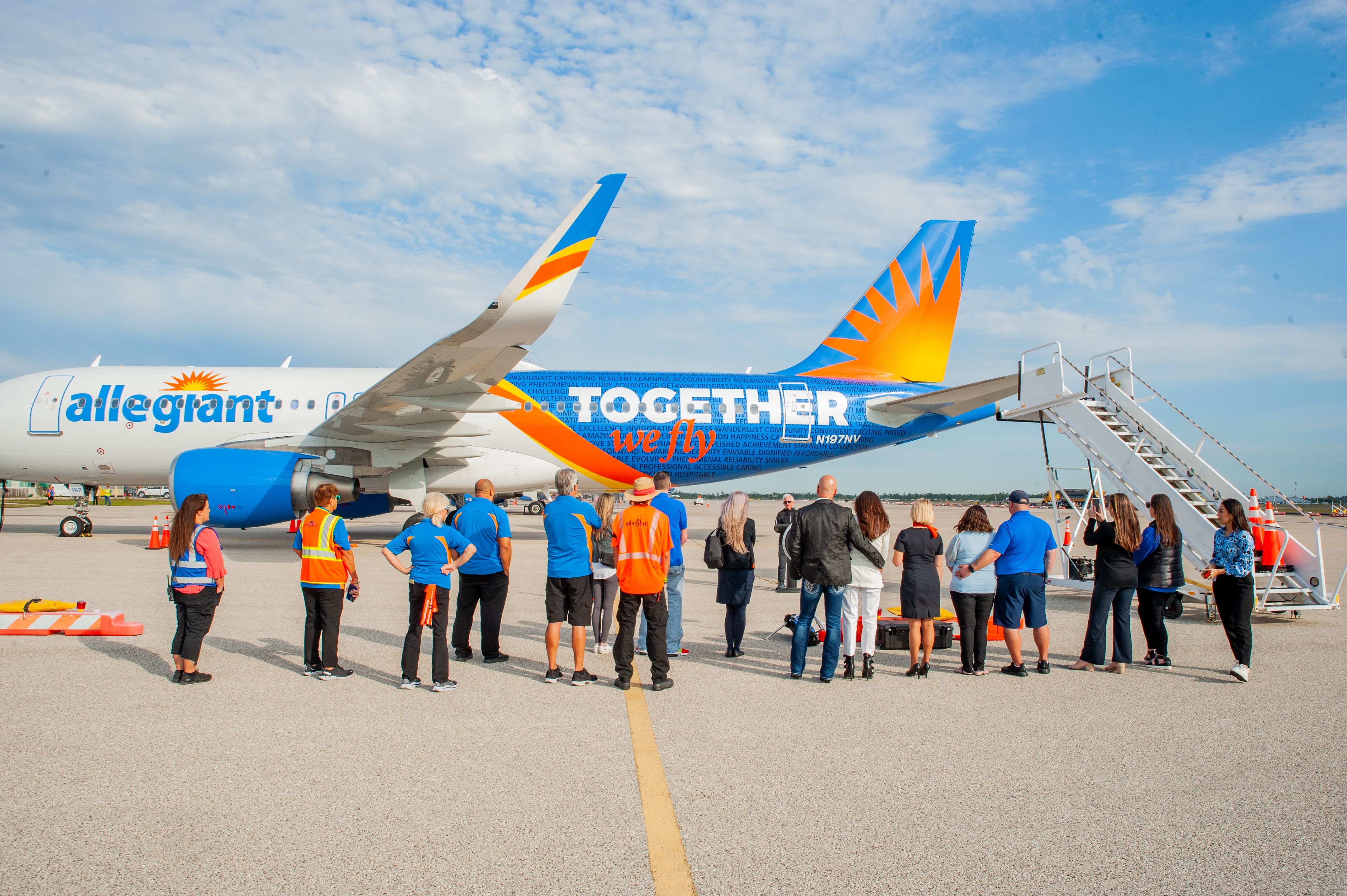 Together We Fly: Allegiant Reveals Special Livery Dedicated To Staff