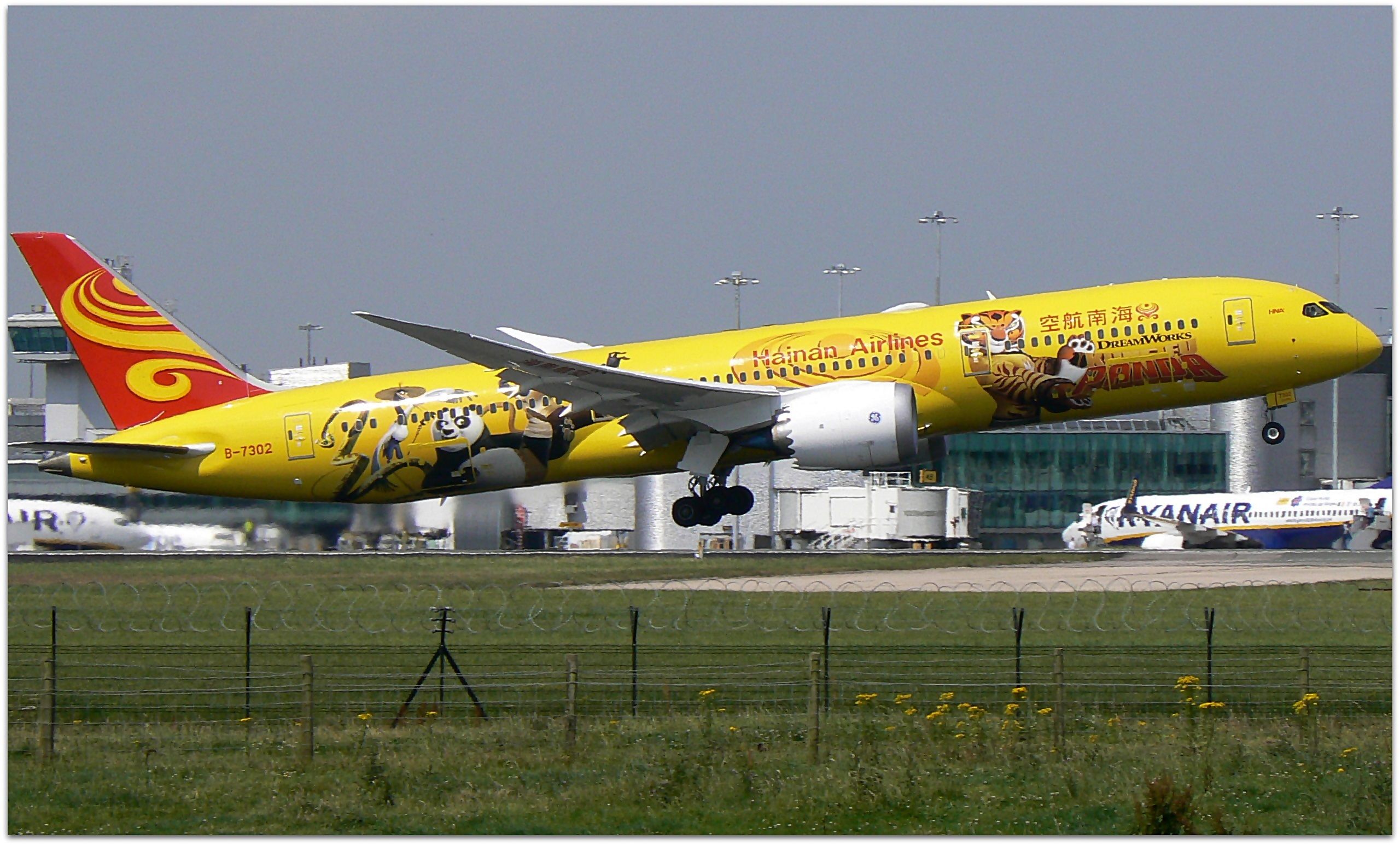 The Story Of Hainan Airlines' Kung Fu Panda Livered Boeing 787s