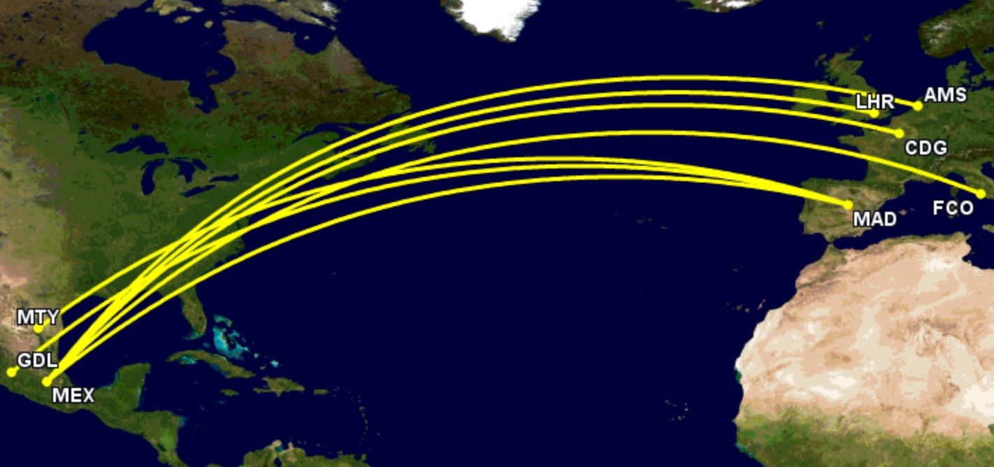 Aeromexico Begins Boeing 787 Flights To Rome 14 Years After Leaving The ...
