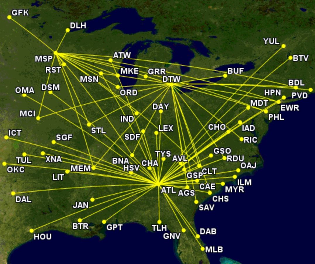 Where Delta’s Boeing 717s Are Flying This Week