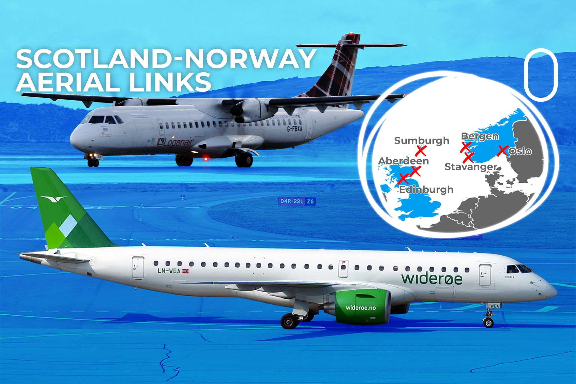 Examining Scotland's Aerial Connections With Norway