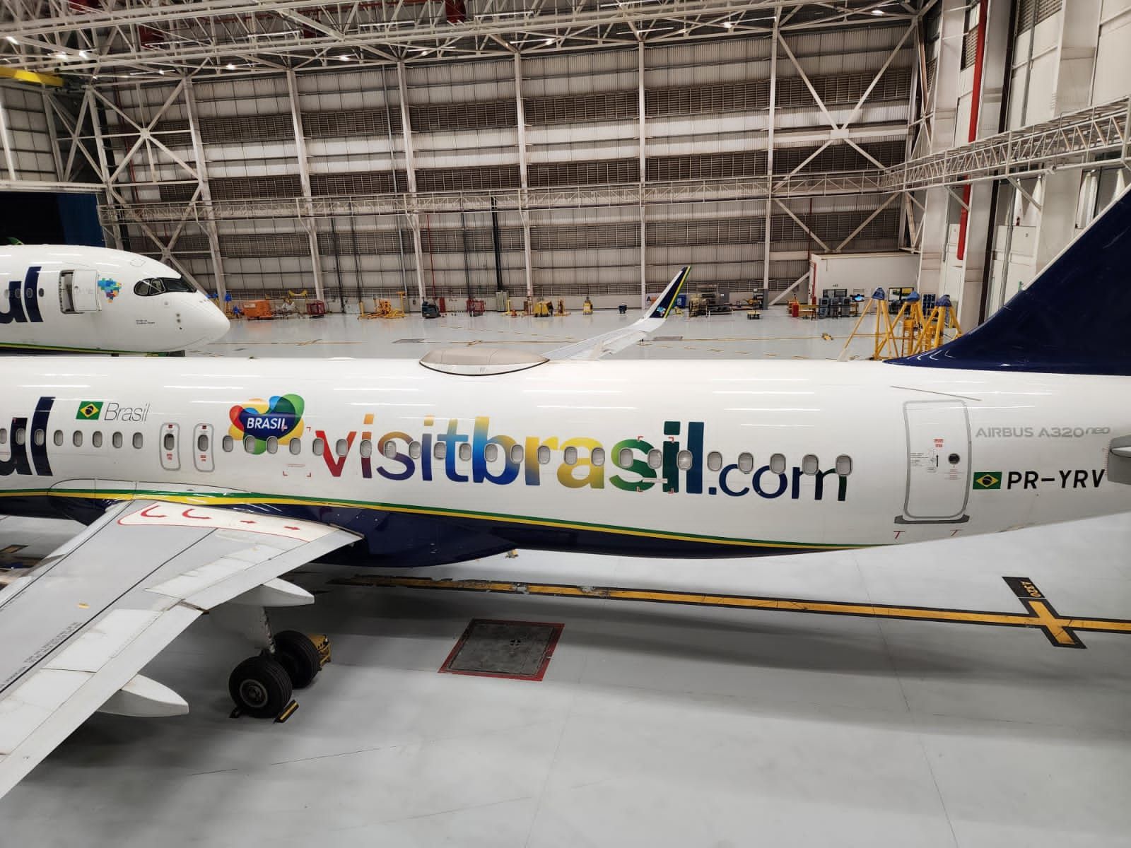 Azul Introduces New Livery Promoting Brazilian Tourism