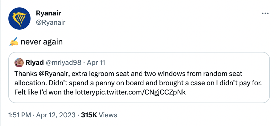 Controversial Yet Entertaining: Examining Ryanair's Social Media Strategy