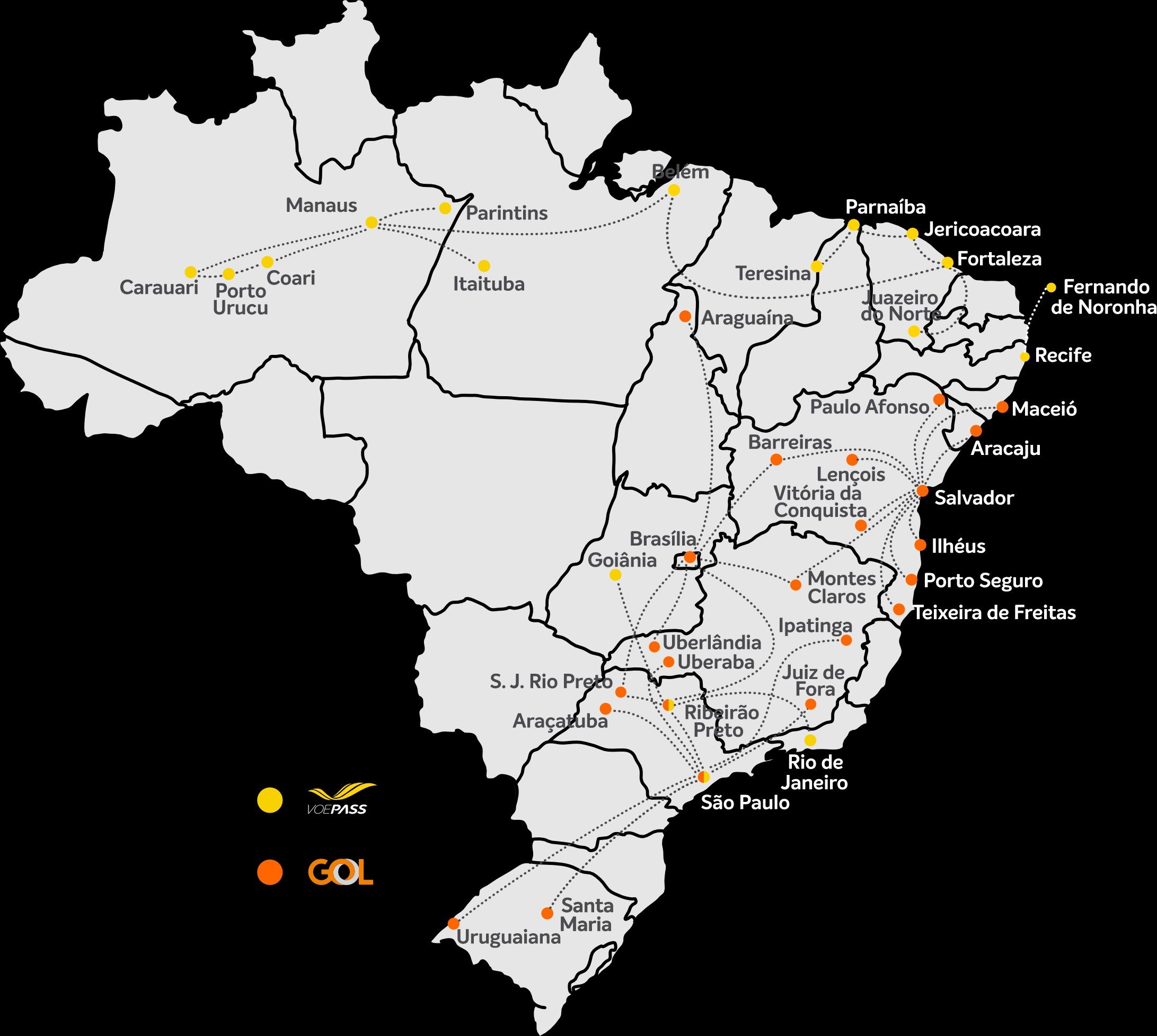 LATAM And VOEPASS Increase Codeshare Agreement