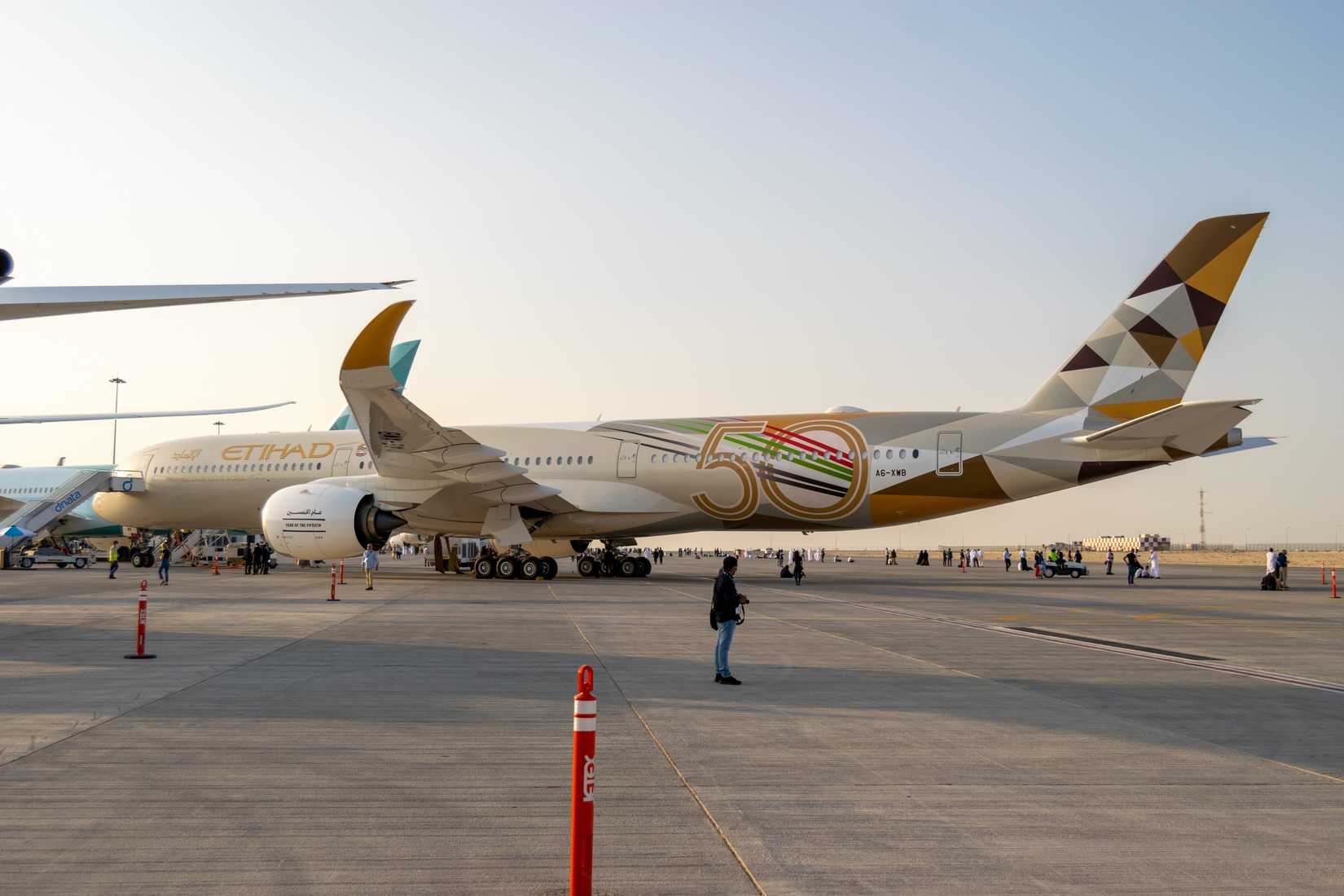 Etihad Airways Takes Delivery Of New Airbus A350