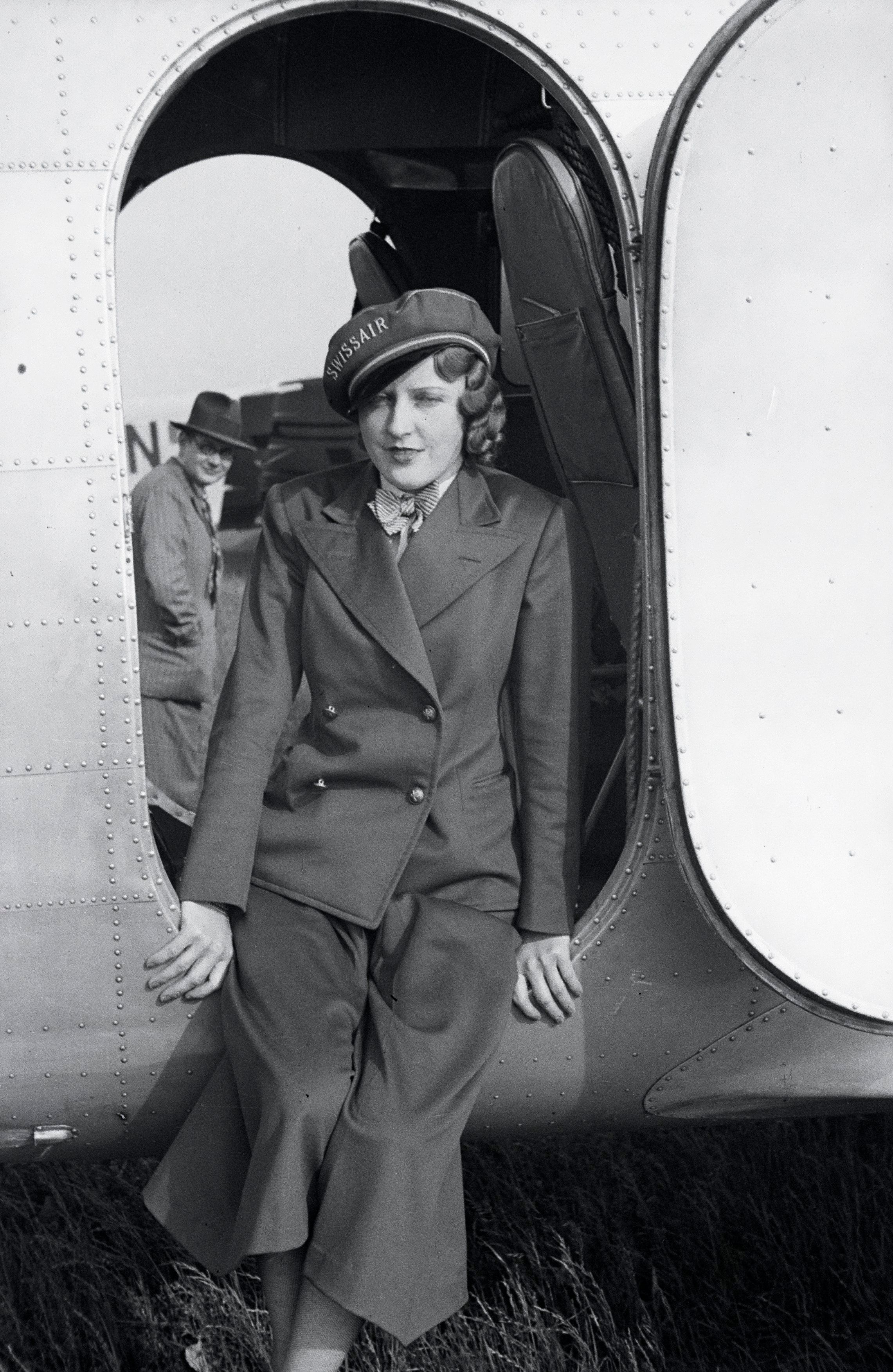The Story Of Nelly Diener: Europe's First Female Flight Attendant
