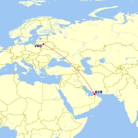 airBaltic Launches Its 2nd Dubai Airbus A220 Route From Vilnius