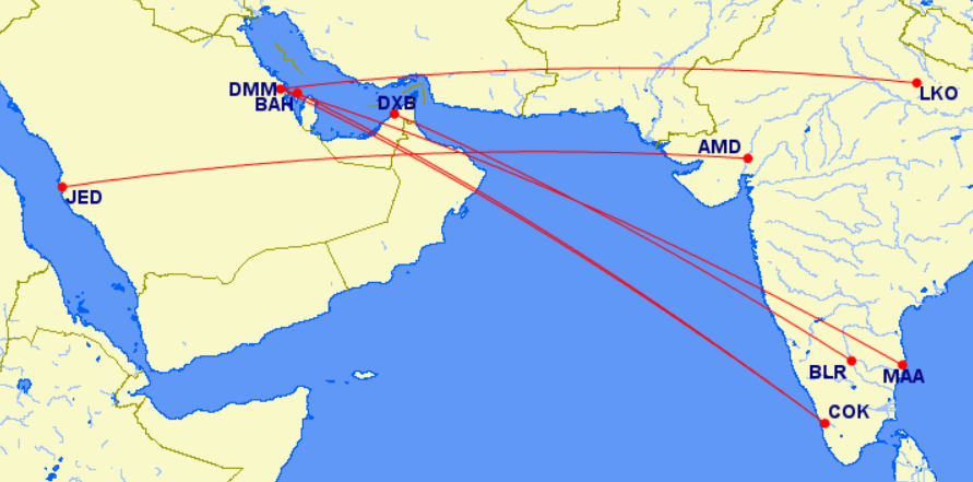 IndiGo Increases Its Middle Eastern Presence With New Routes