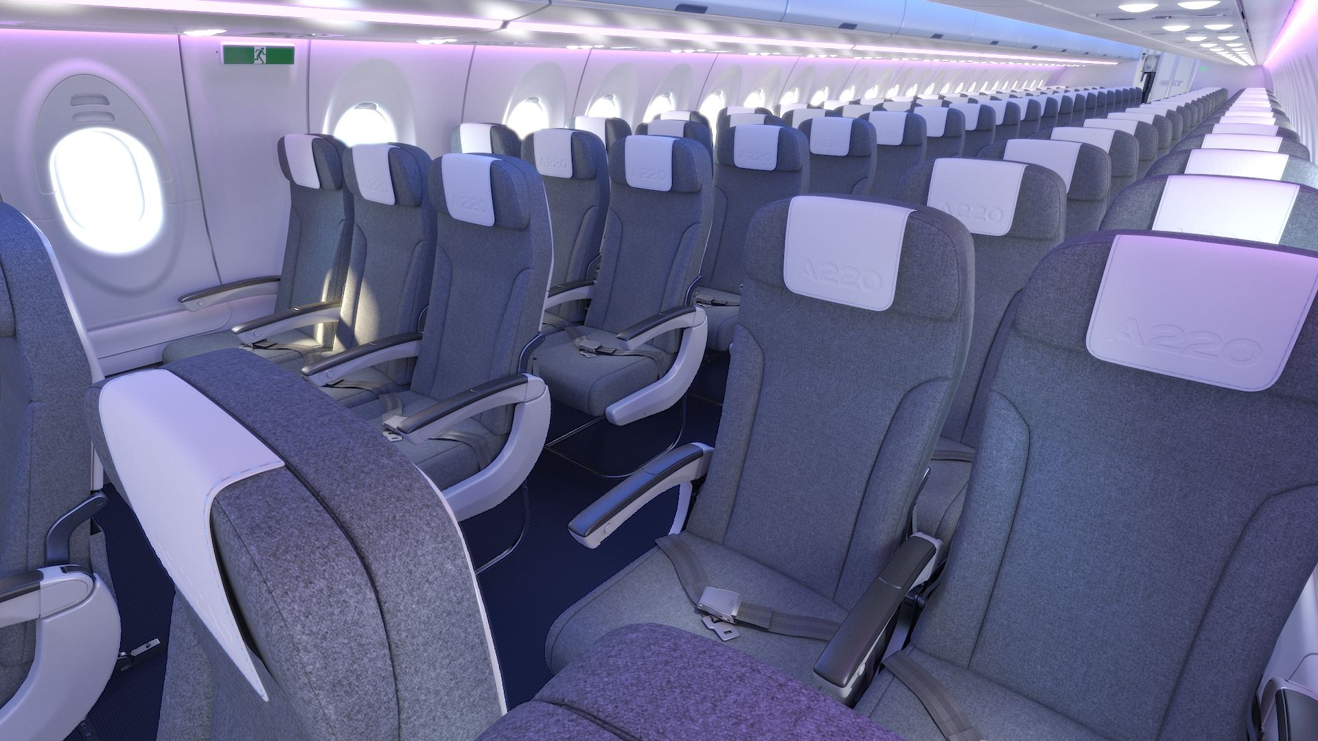 Airbus To Offer A220 Customers New Cabin Features Through Airspace Integration
