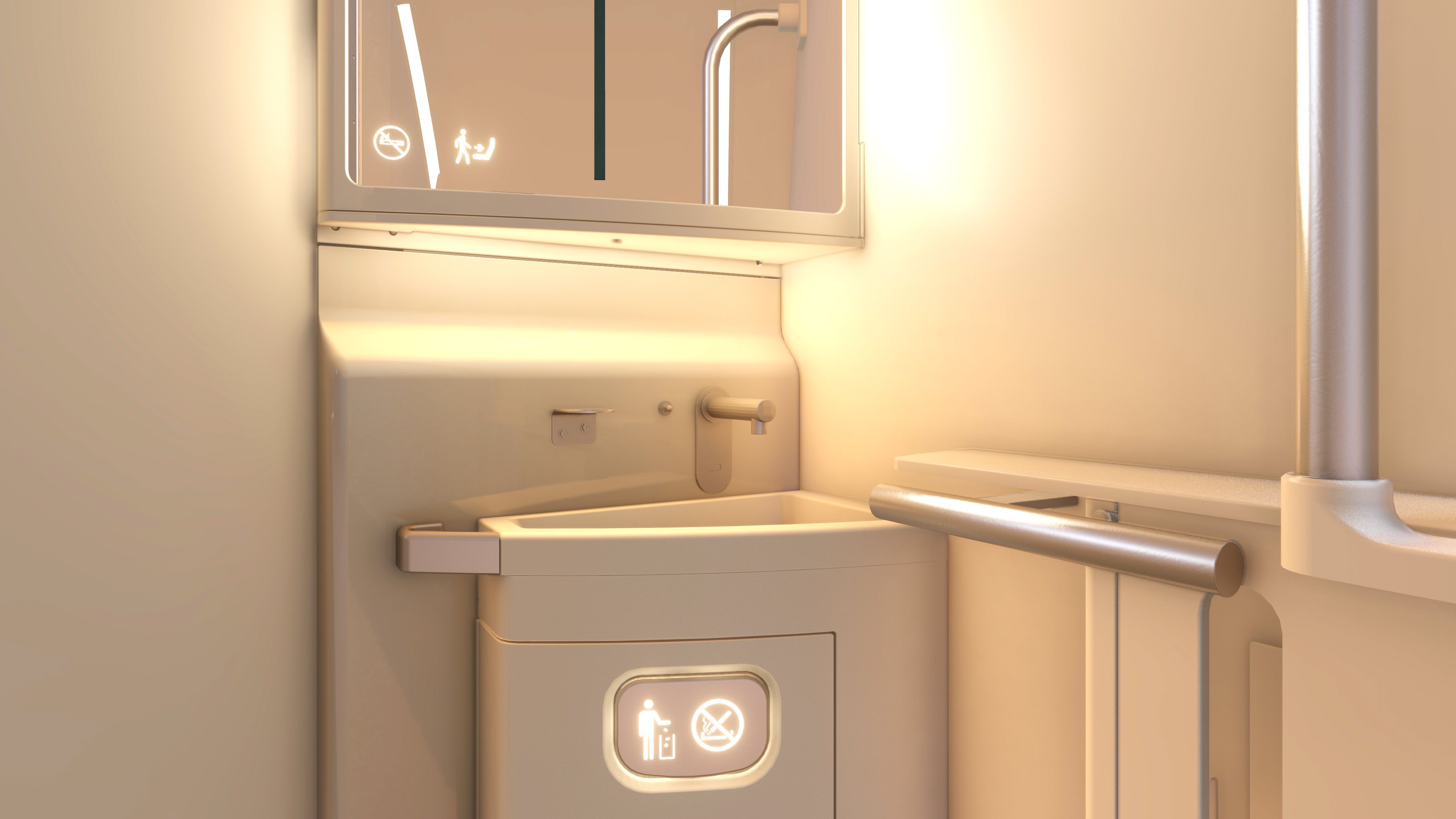 EASA Certifies ACCESS A320 Cabin Expandable Lavatory