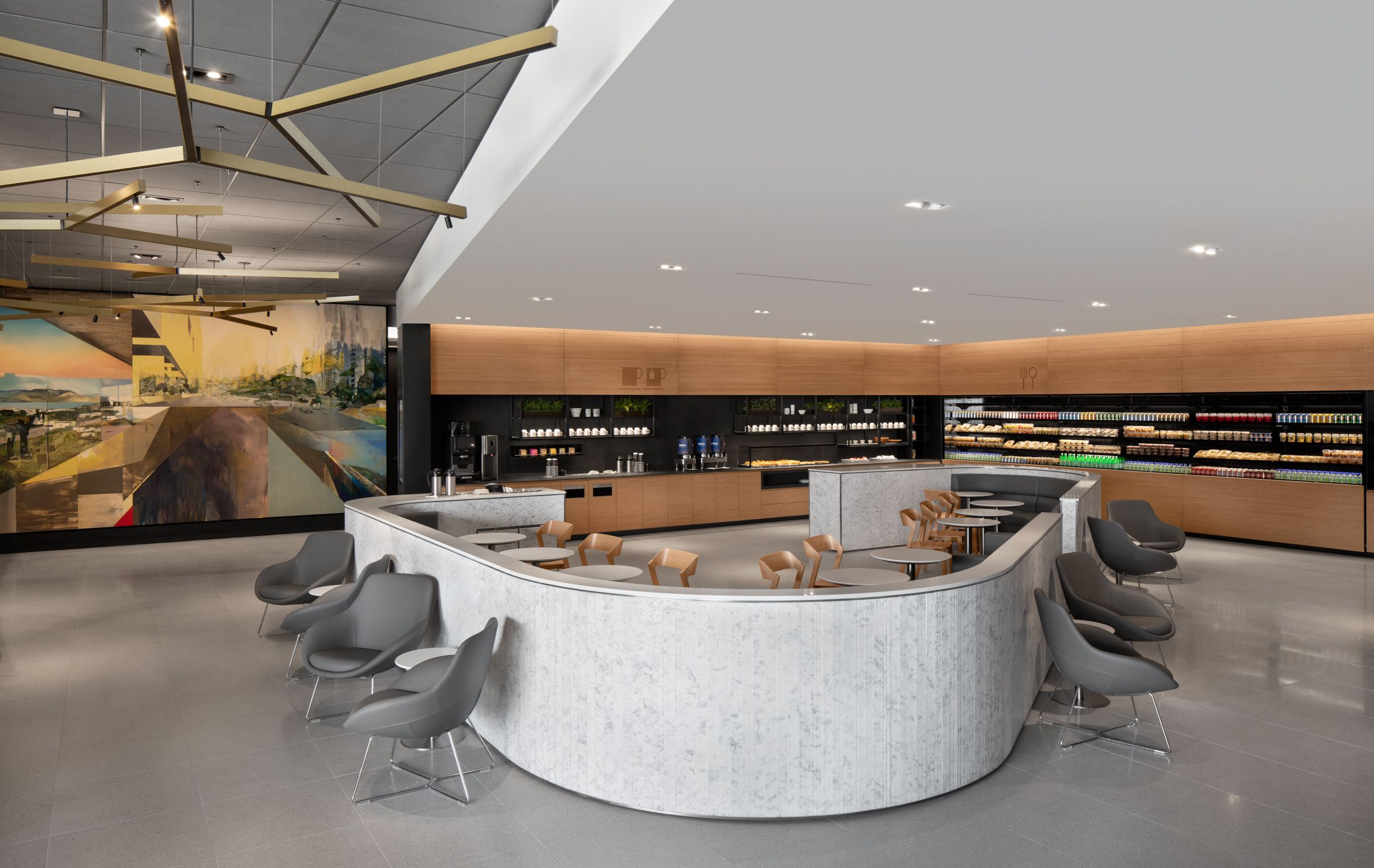 Inside Air Canada's New Billy Bishop Airport Cafe