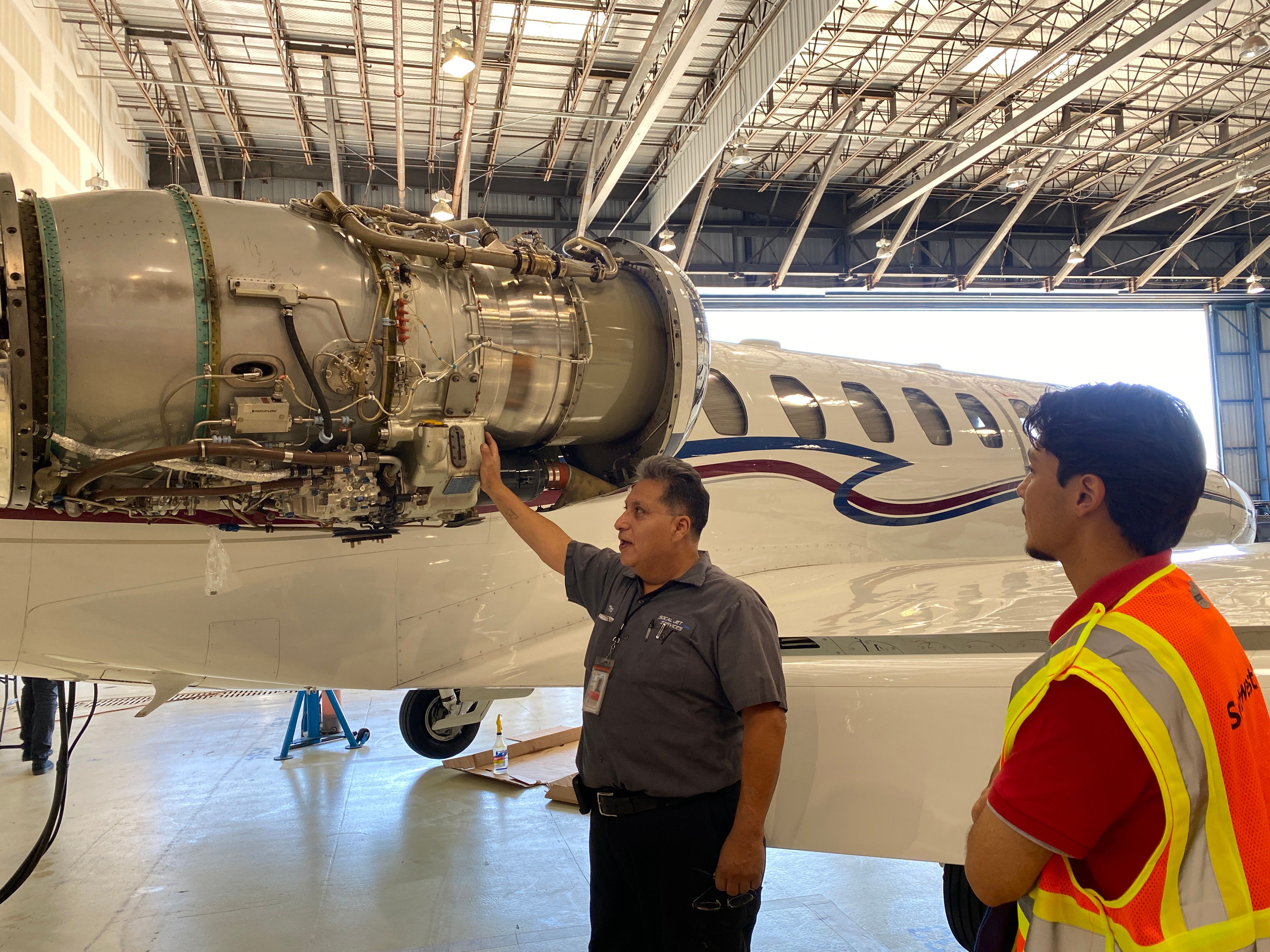 High School Students Explore Aviation Careers At Long Beach Airport