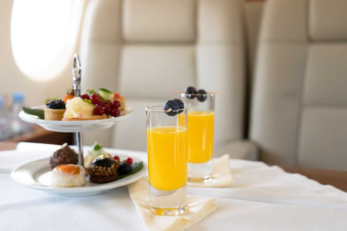 Private Jets: Trends In Luxury Inflight Meals