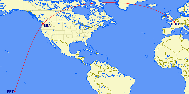 Air Tahiti Nui Launches Flights From Seattle Tacoma International ...