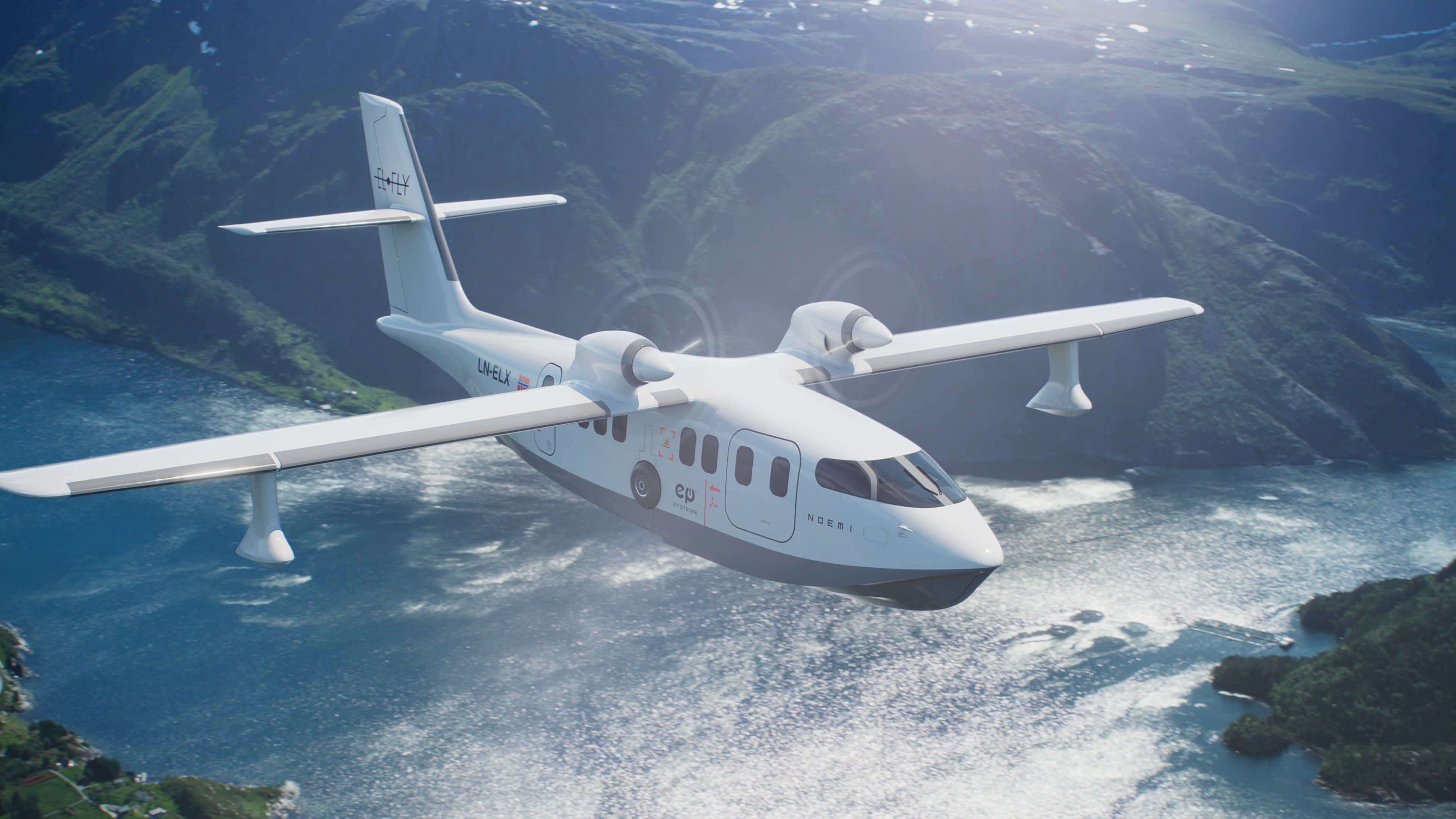 Norwegian Elfly Reveals Design For All-Electric Seaplane