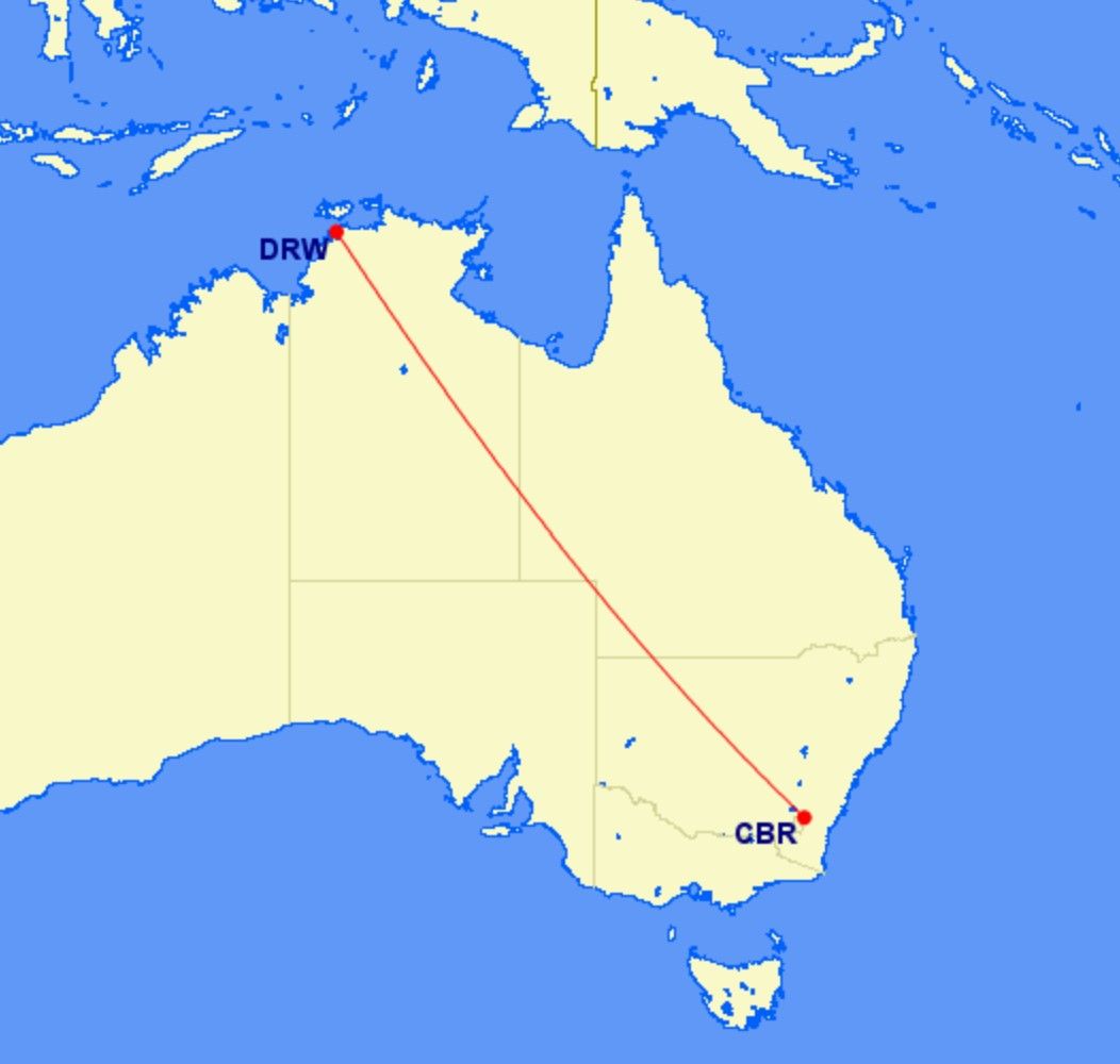 Qantas To Resume Canberra-Darwin Flights