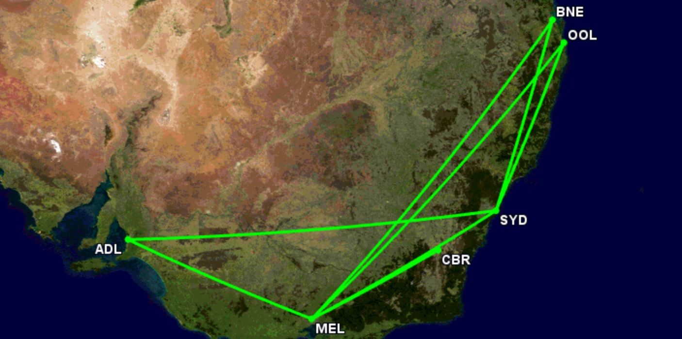 Rex Is Now Flying The Boeing 737 On 8 Routes With 132 Weekly Flights