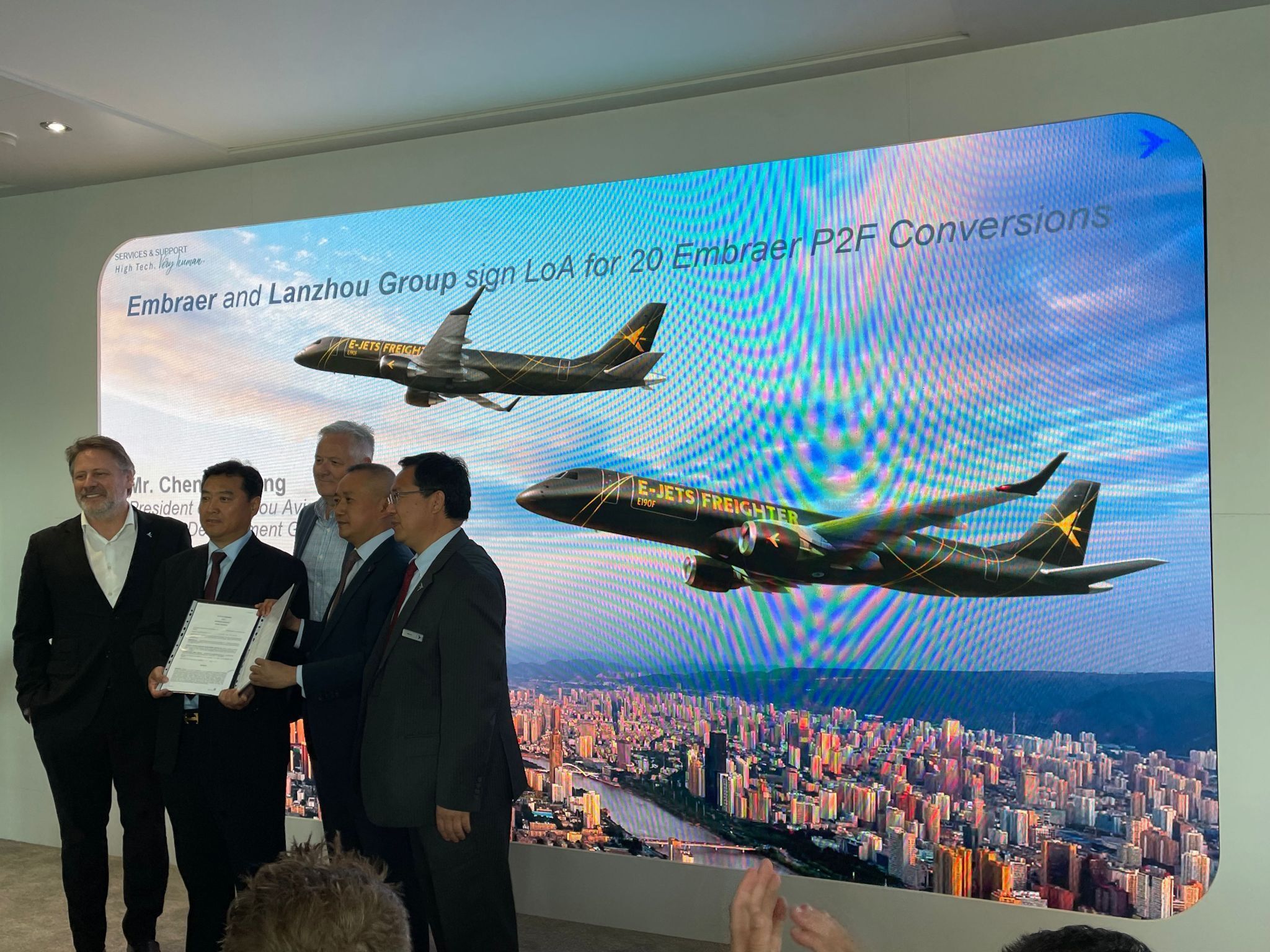 Embraer Secures 20 Airplane Deal For Passenger To Freight E-Jet Conversions