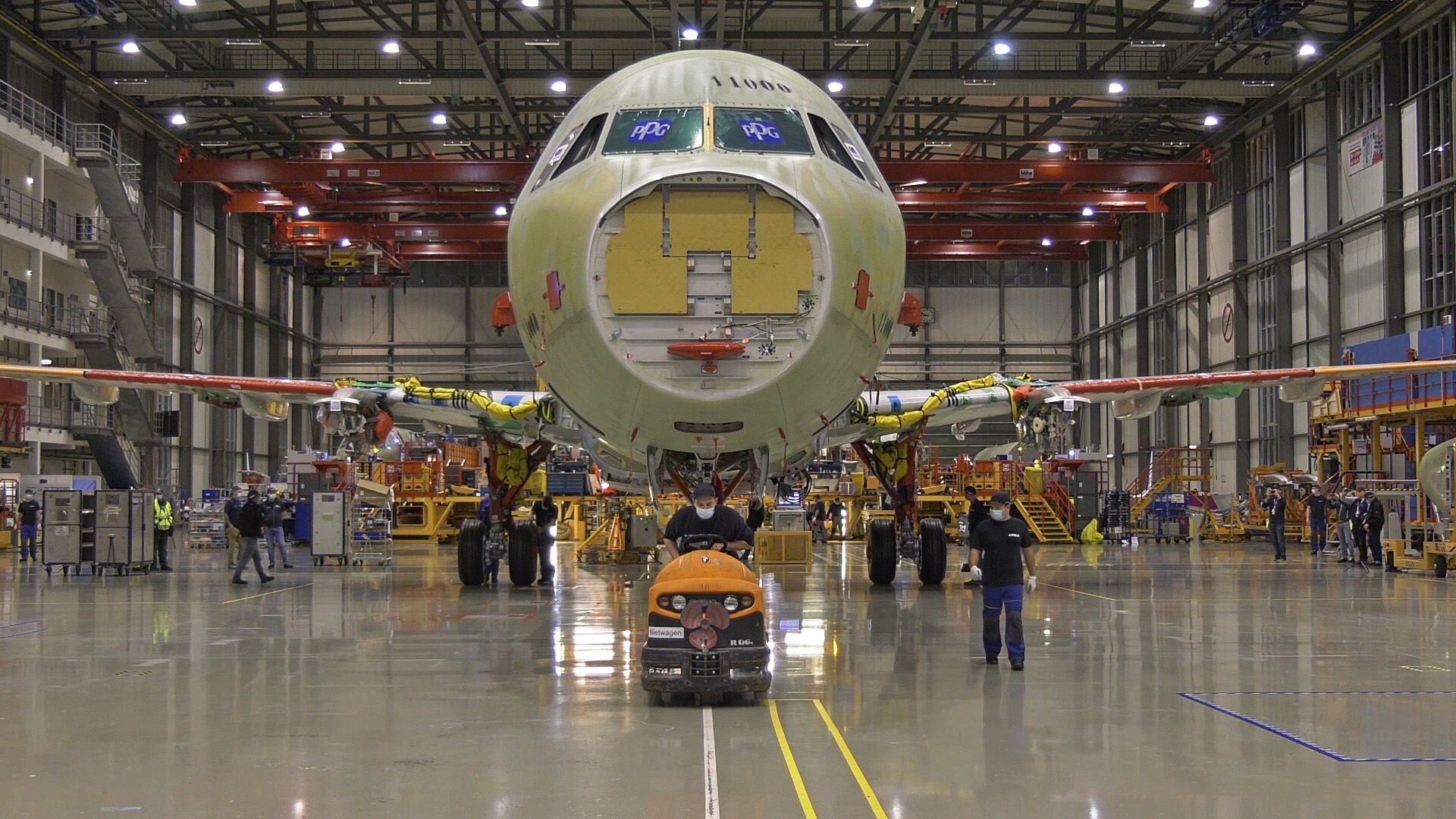 Airbus Opens Toulouse A320 Final Assembly Line Replacing The A380 Factory
