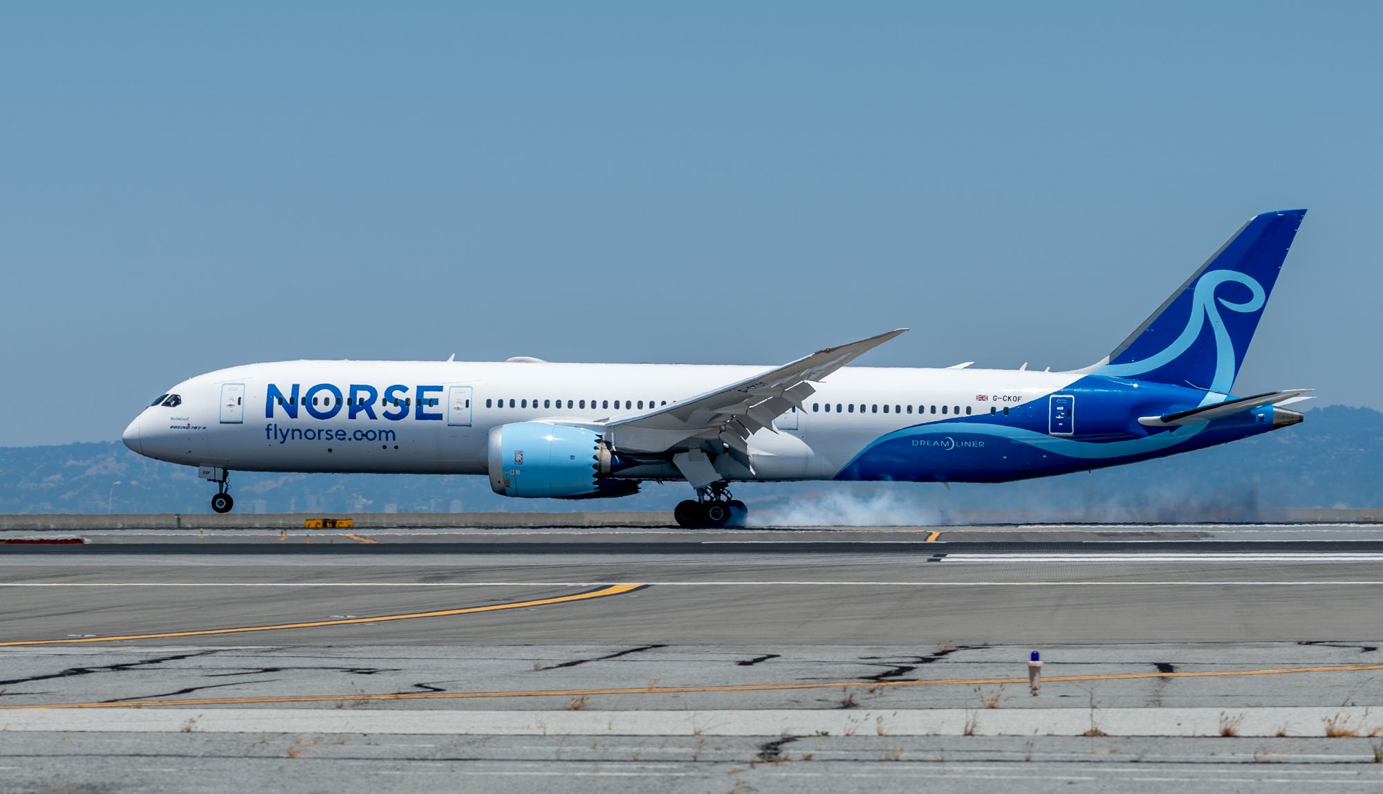 6 US Airports: Norse Atlantic's Boeing 787 Touches Down In San Francisco