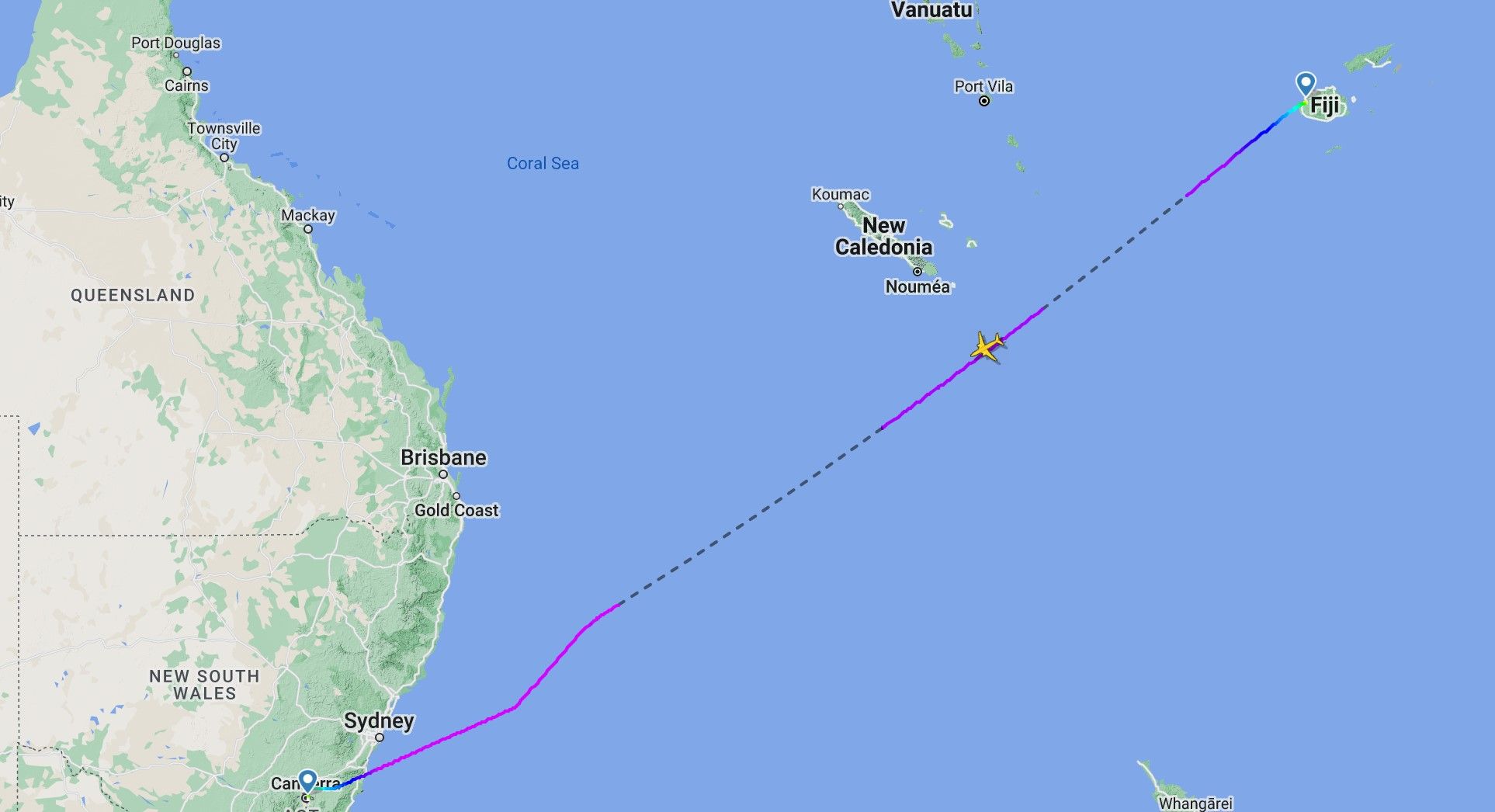 Fiji Airways Launches Flights To Canberra