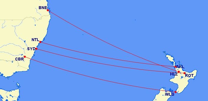 Qantas Pushes Small Planes On Trans-Tasman Routes In A Bid To Out ...