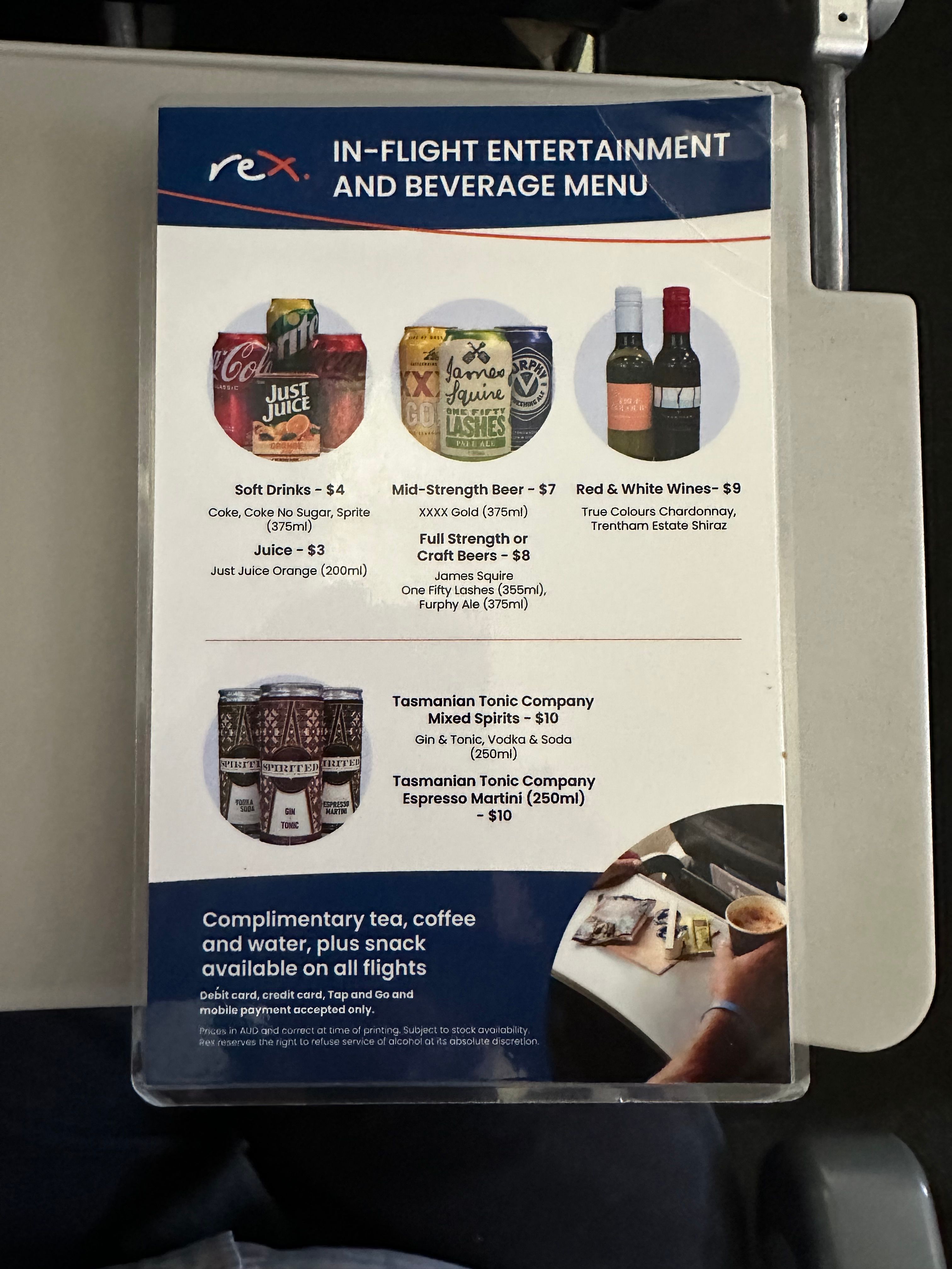 Rex Flight Review Boeing 737 Melbourne-Adelaide Service